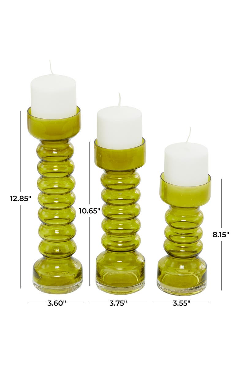 Novogratz Set of Three Glass Candle Pedestals | Nordstromrack