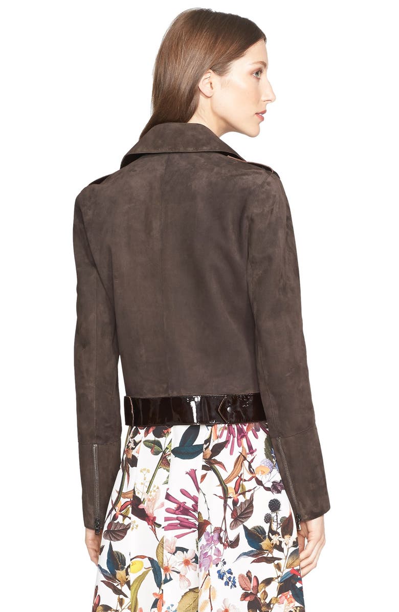 Nordstrom Signature and Caroline Issa Suede Biker Jacket | Nordstrom