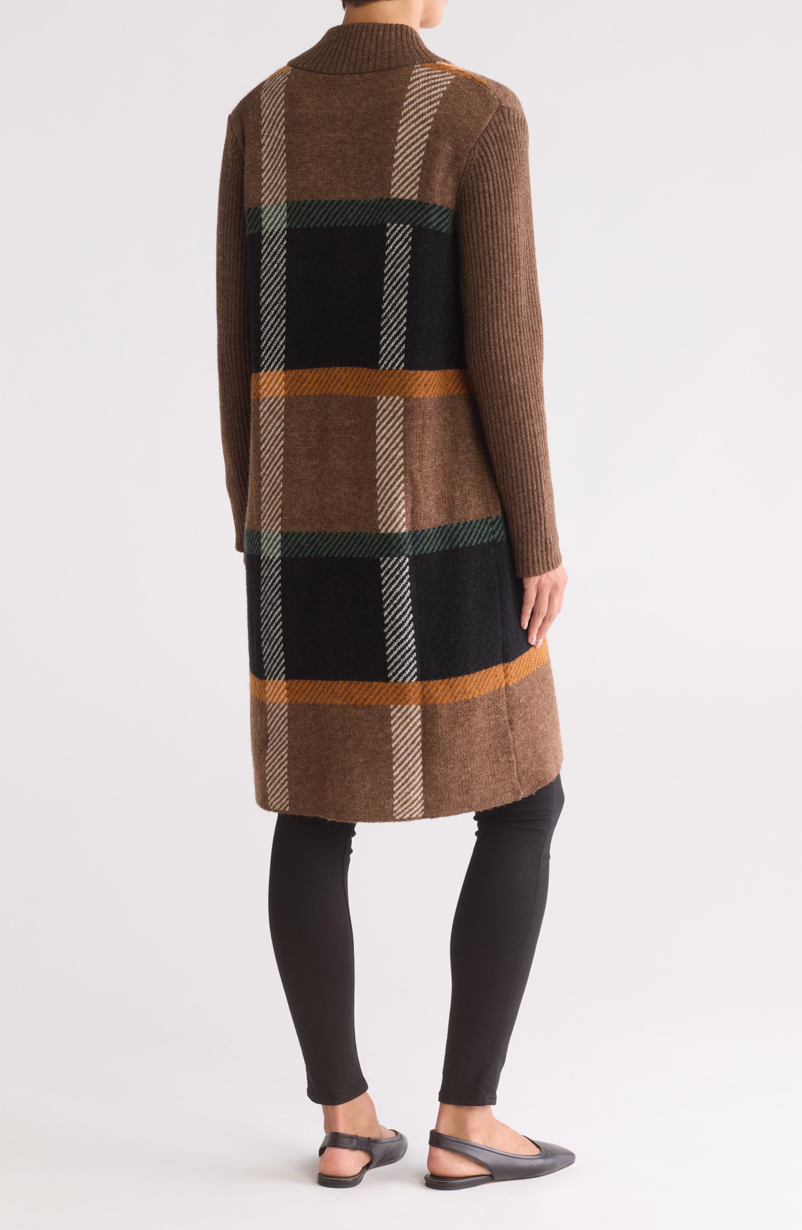 Joseph A Plaid Duster | Nordstromrack