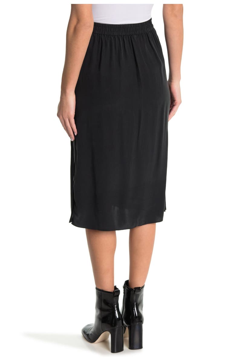 rag & bone Luca Silk Midi Skirt | Nordstromrack