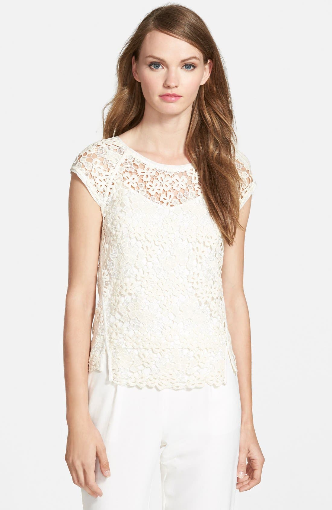 Search for Sanity Lace Shell Top | Nordstrom