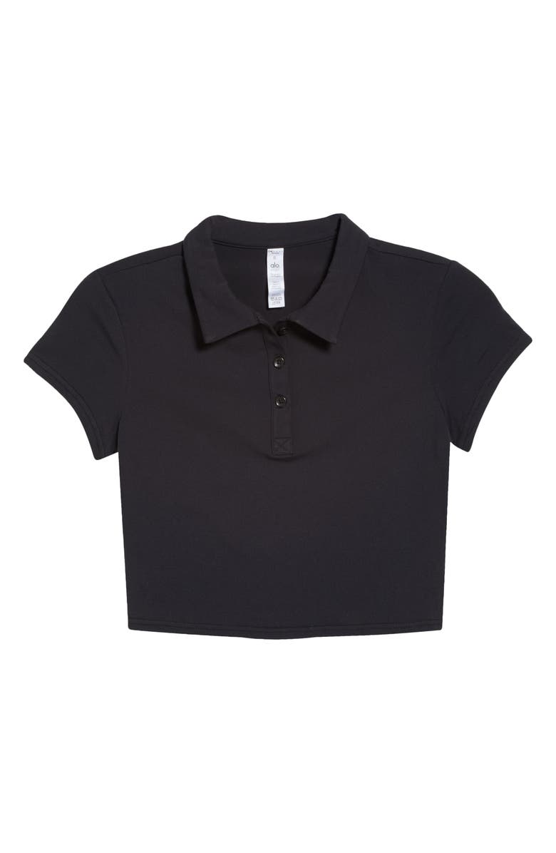 Alo Choice Crop Polo Shirt | Nordstromrack
