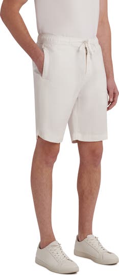 Bugatchi Drawstring Linen Shorts | Nordstrom