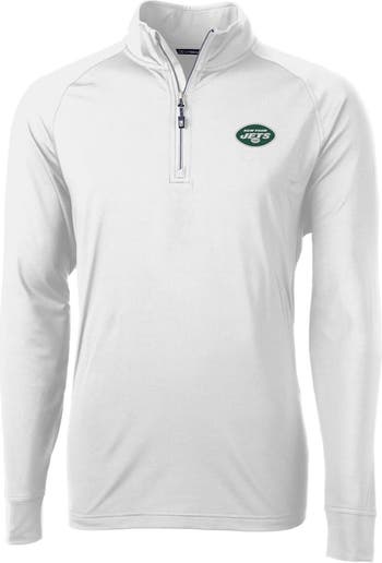 Cutter & Buck Men's Cutter & Buck White New York Jets Adapt Eco Knit ...