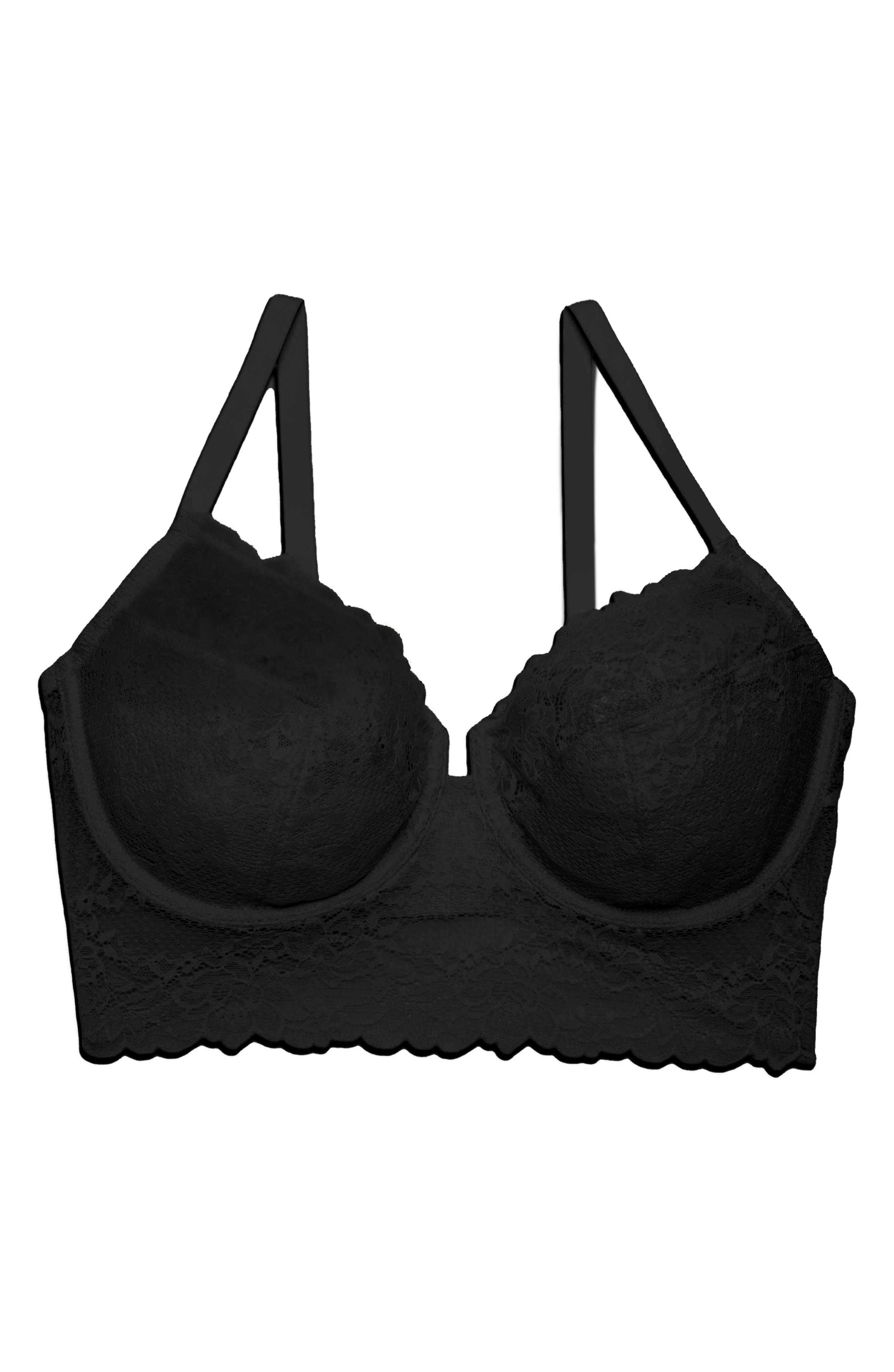 Natori Heavenly Full Coverage Longline Lace Underwire Bra | Nordstrom