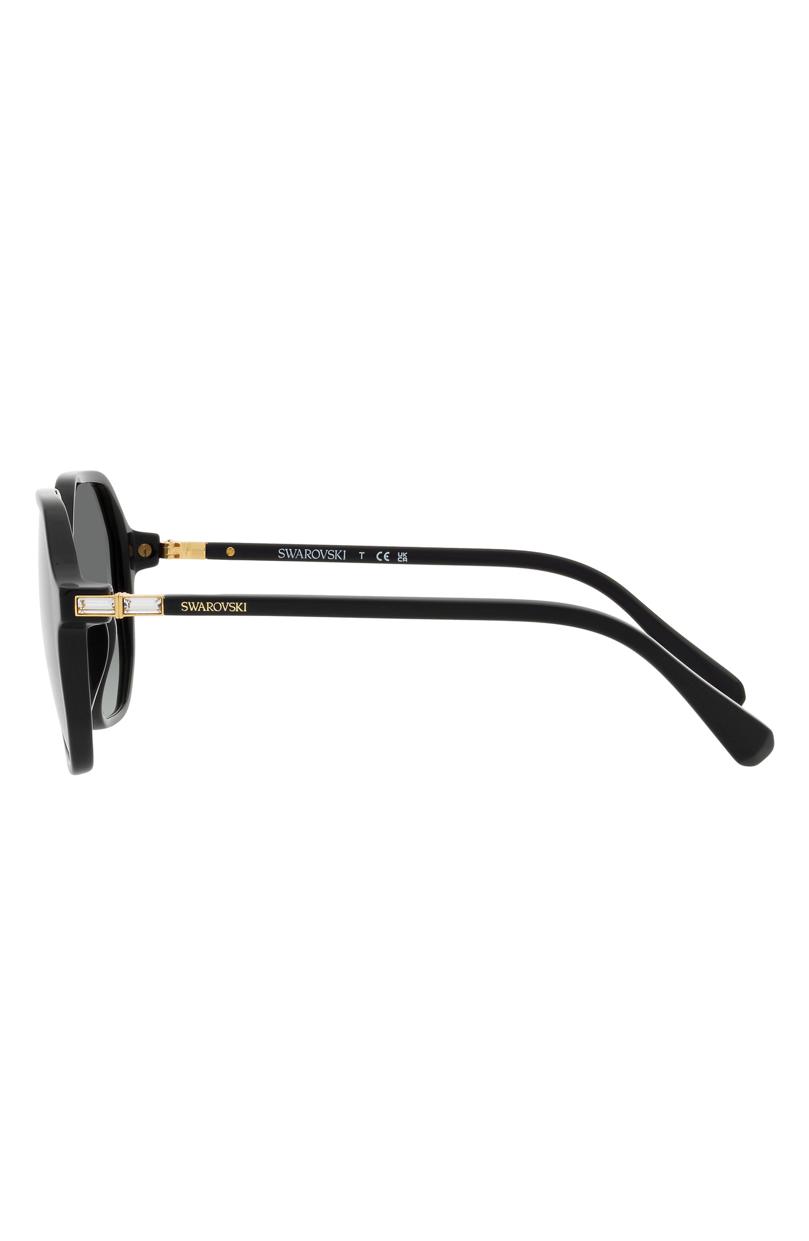 Swarovski 57mm Gradient Octagonal Sunglasses | Nordstromrack
