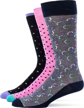 Lorenzo Uomo 3-Pack Assorted Dress Socks | Nordstromrack