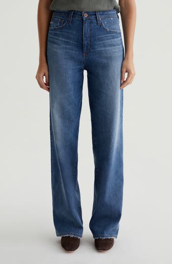 AG Kora High Waist Wide Leg Jeans | Nordstrom