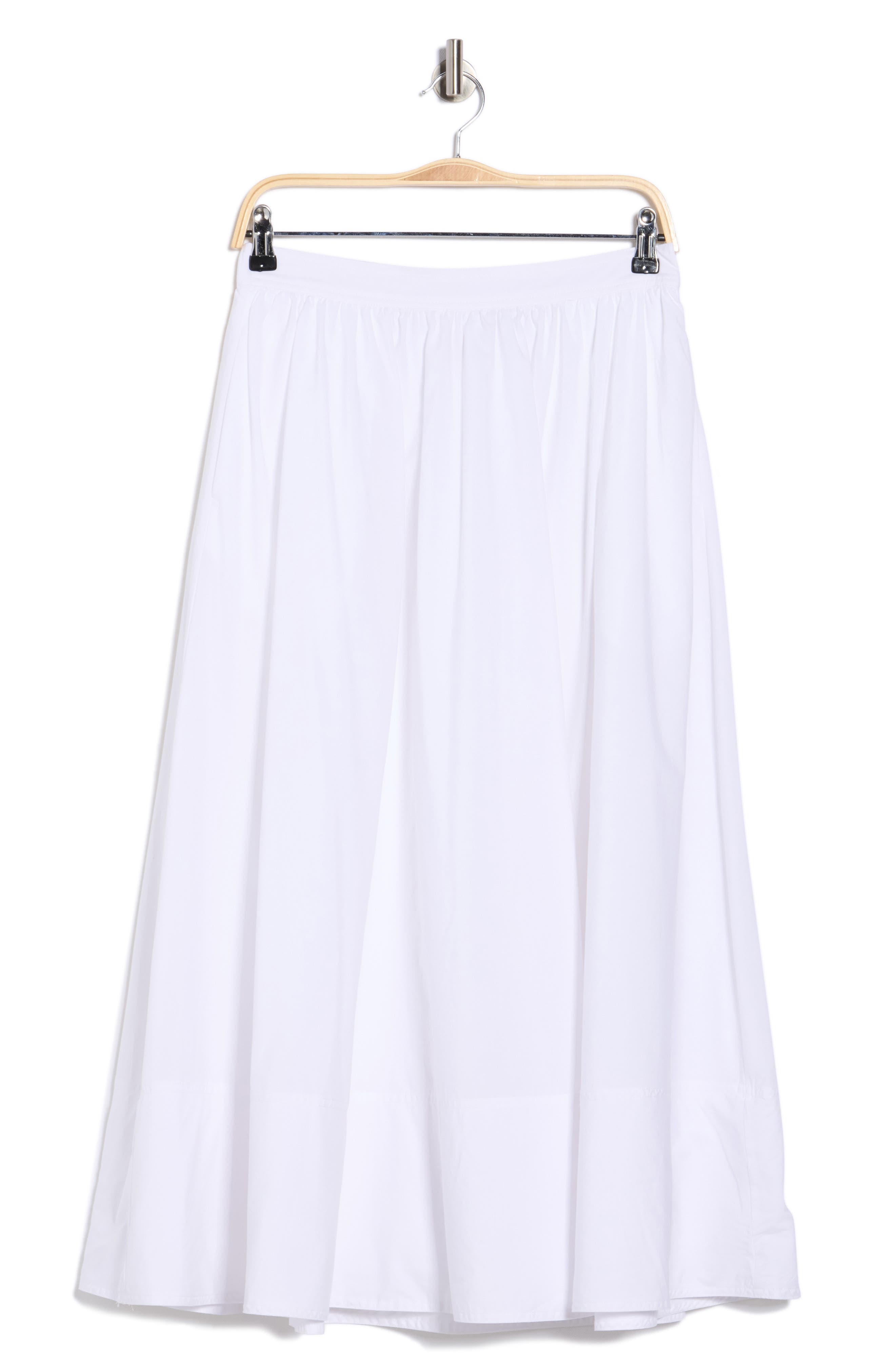 ELIE ELIE TAHARI Solid Pull-On Maxi Skirt | Nordstromrack