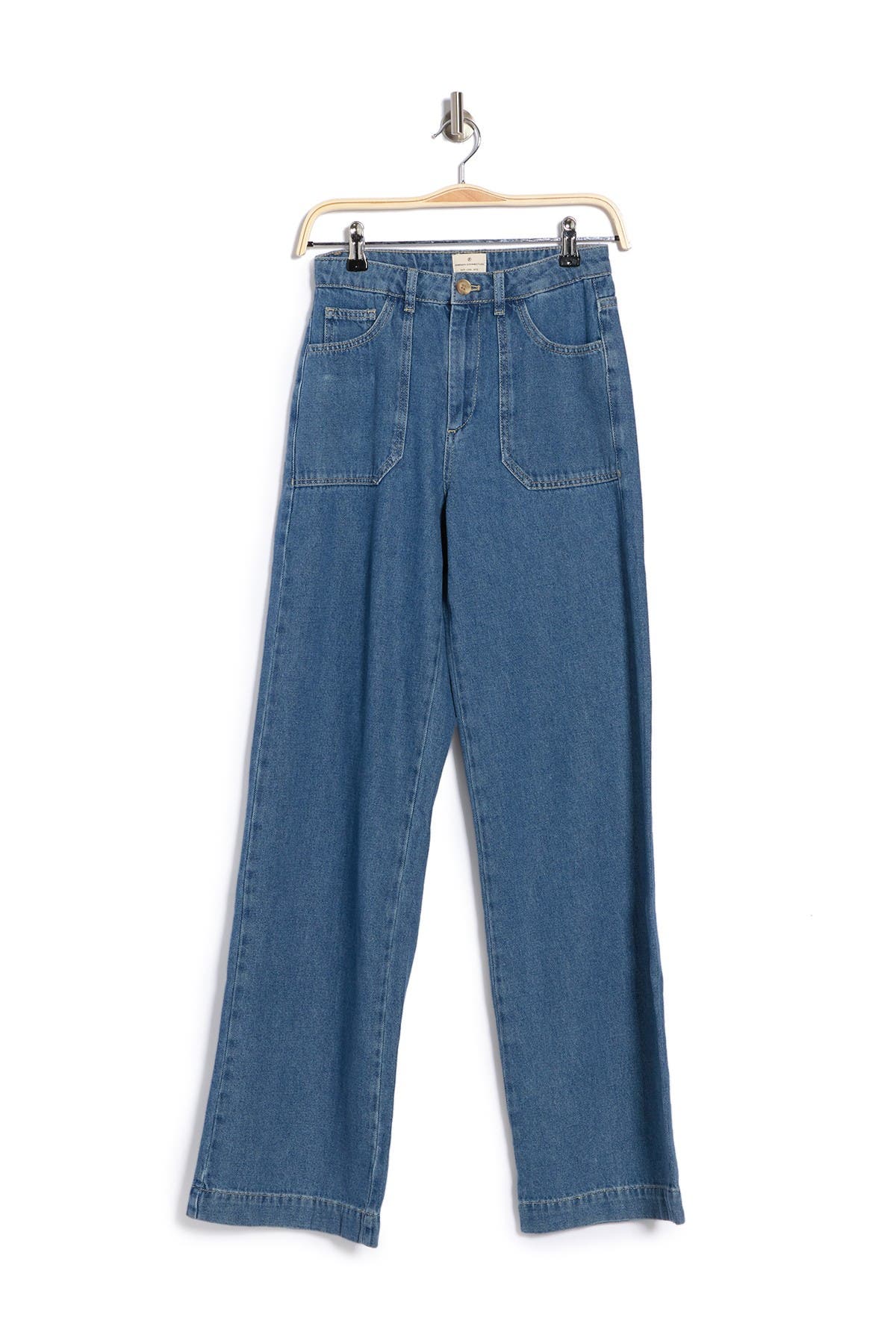 French Connection Shelby Denim Wide Leg Jeans | Nordstromrack