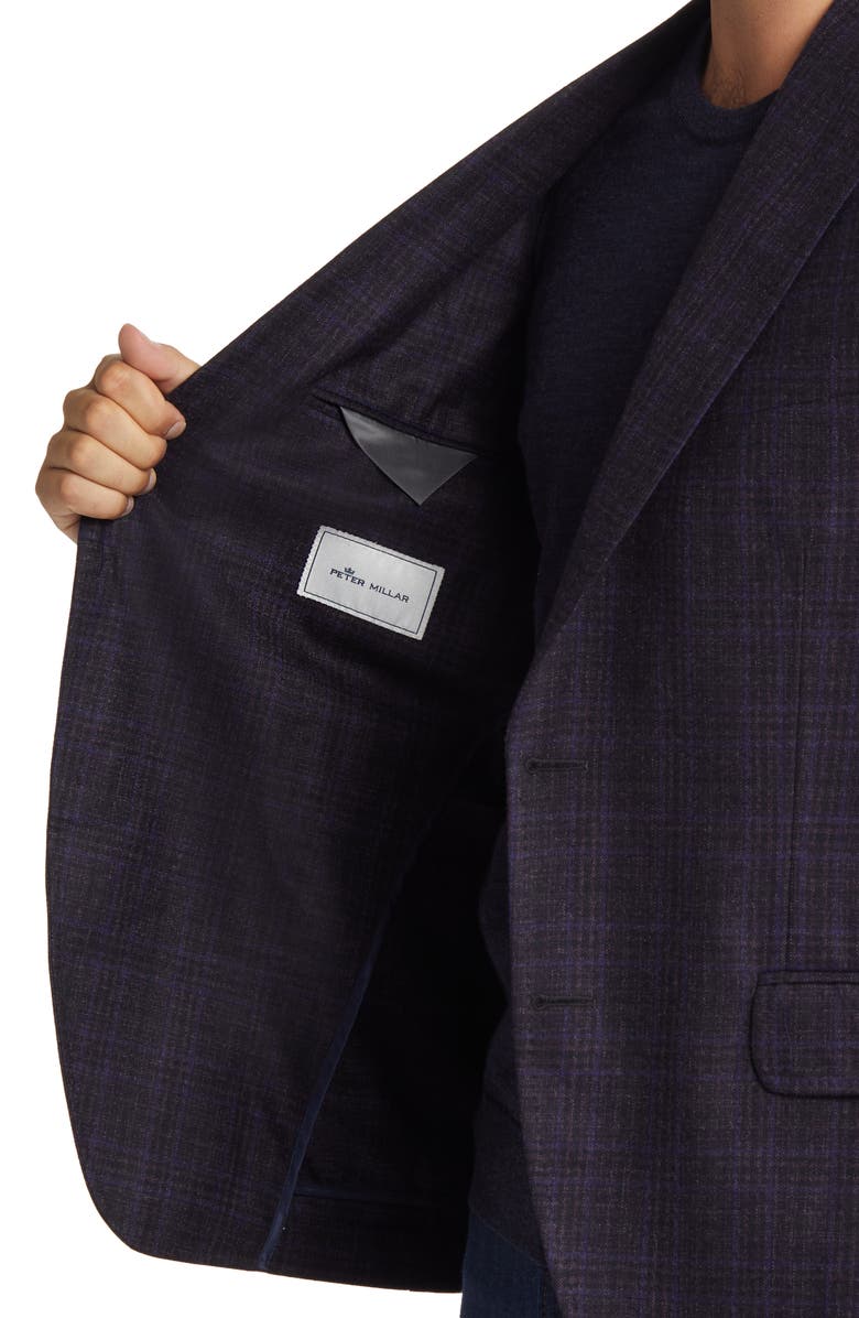 Peter Millar Tailored Fit Plaid Wool Sport Coat | Nordstrom