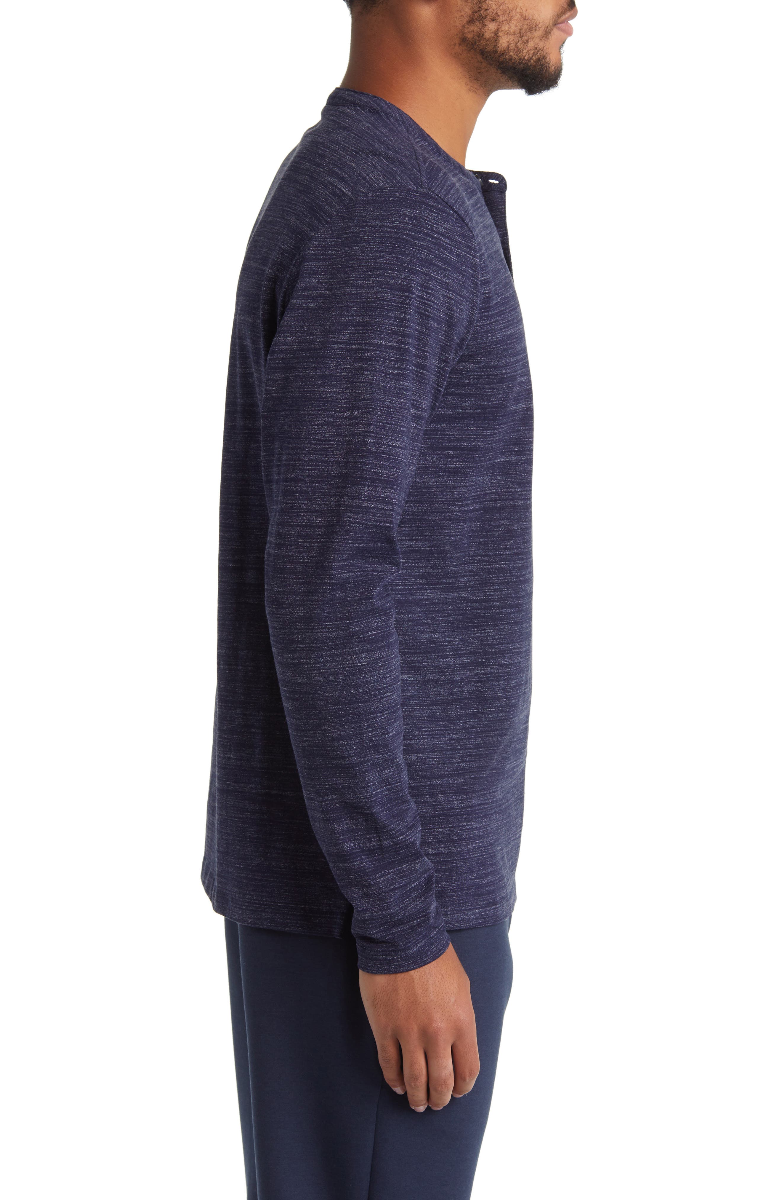Robert Barakett Laslow Long Sleeve Slub Jersey Henley | Nordstrom