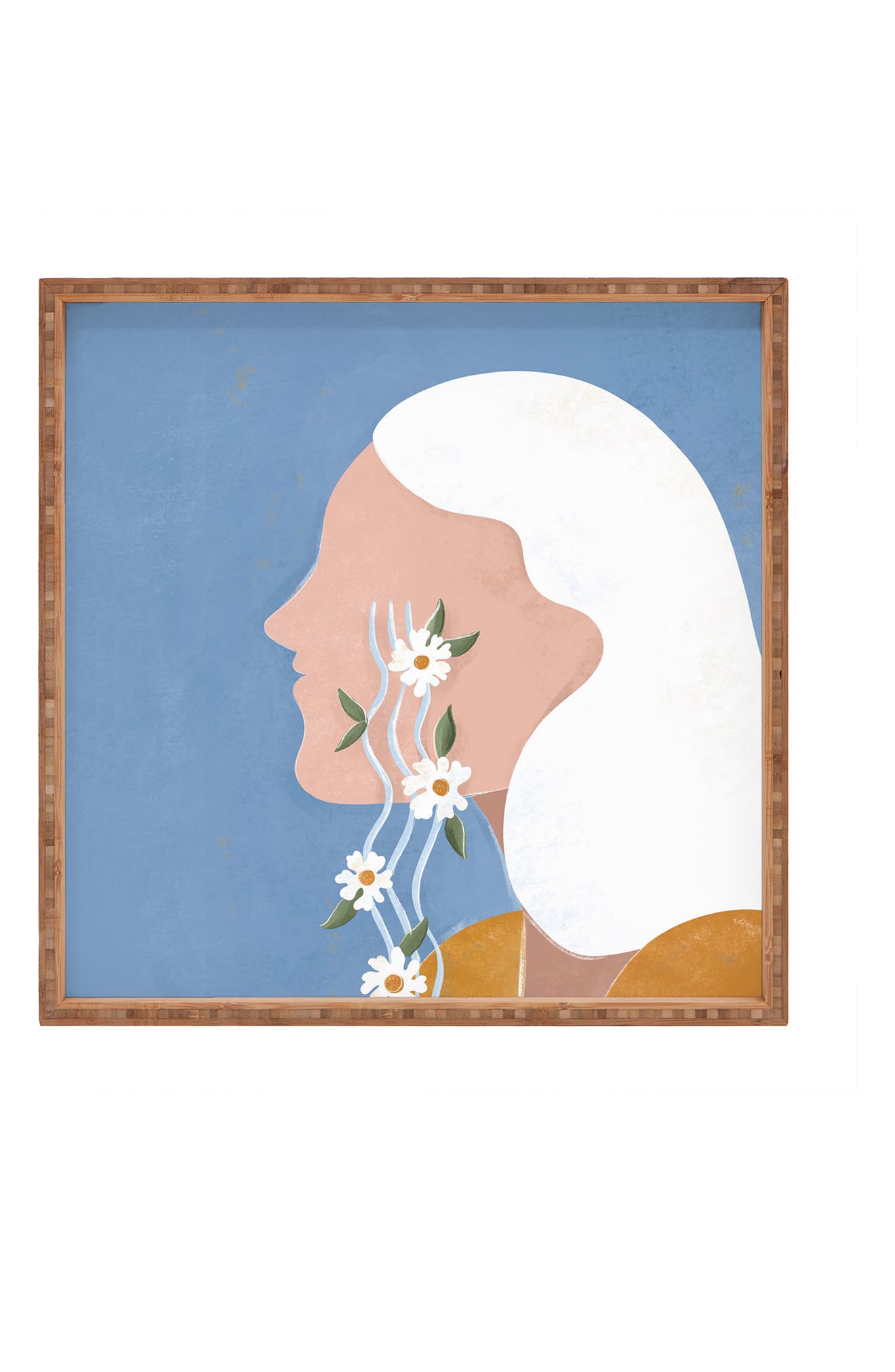 Deny Designs Maggie Stephenson Fierce Tears Square Tray | Nordstromrack