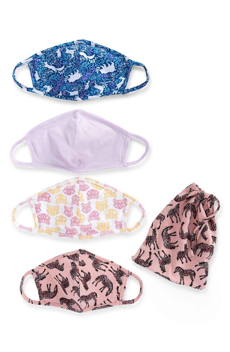 Nordstrom Assorted 4-Pack Kids' Face Masks | Nordstromrack