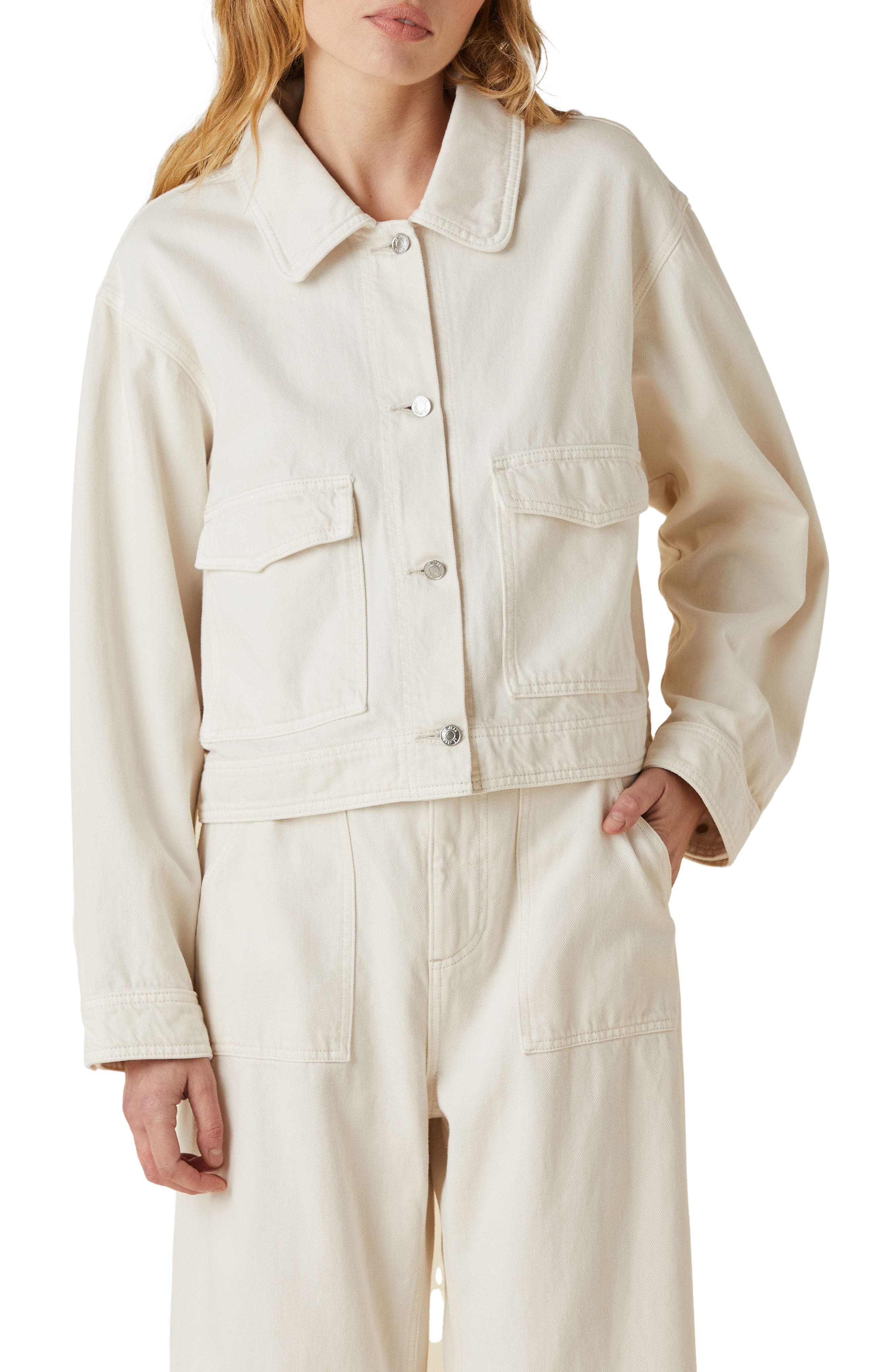 LE JEAN Dylan Denim Trucker Jacket | Nordstrom