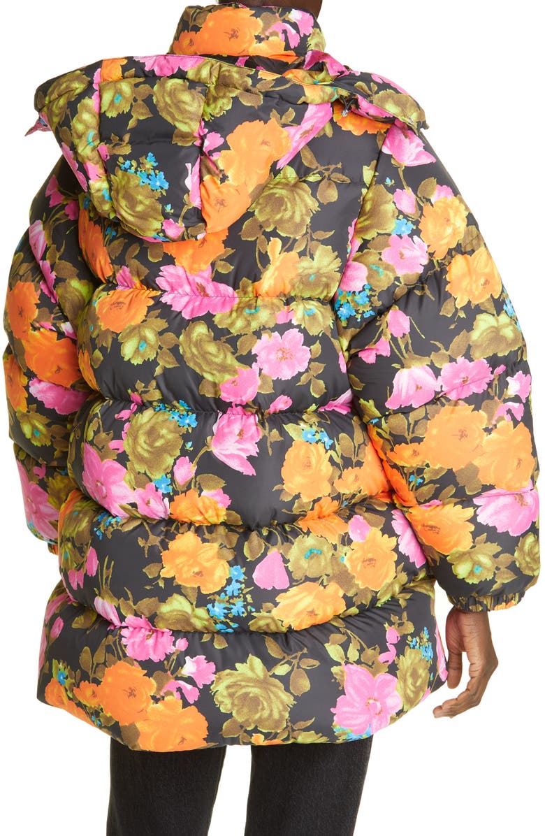 Richard Quinn Primrose Print Oversize Hooded Down Puffer Jacket ...