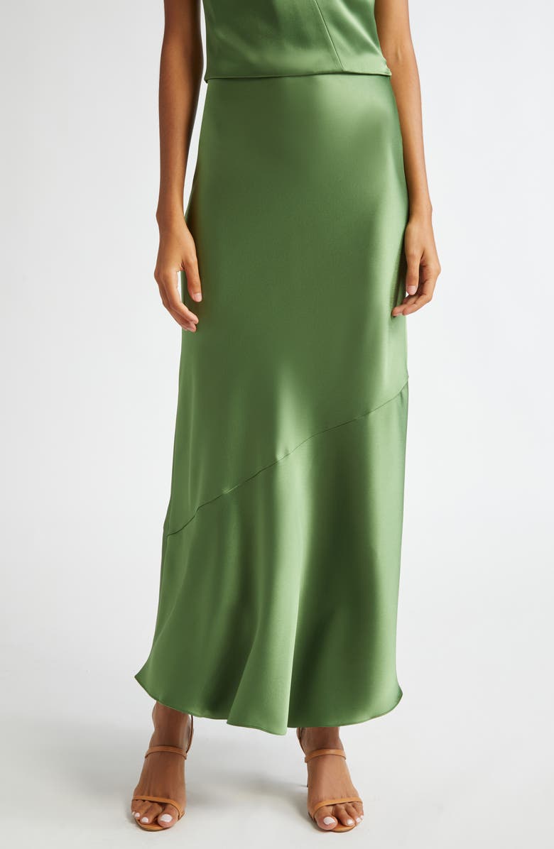 Alice + Olivia Terese Satin Maxi Skirt | Nordstromrack