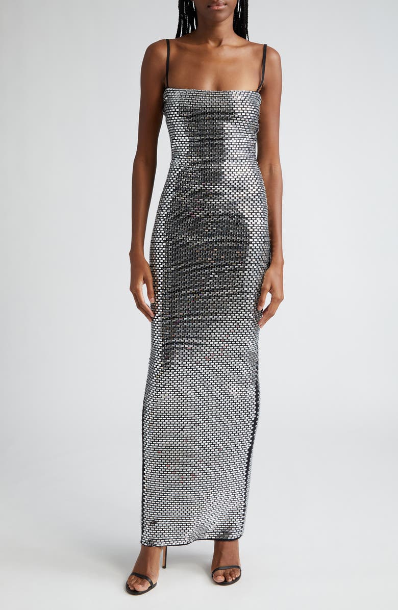 Retrofête Kyree Crystal Embellished Cotton & Cashmere Dress | Nordstromrack