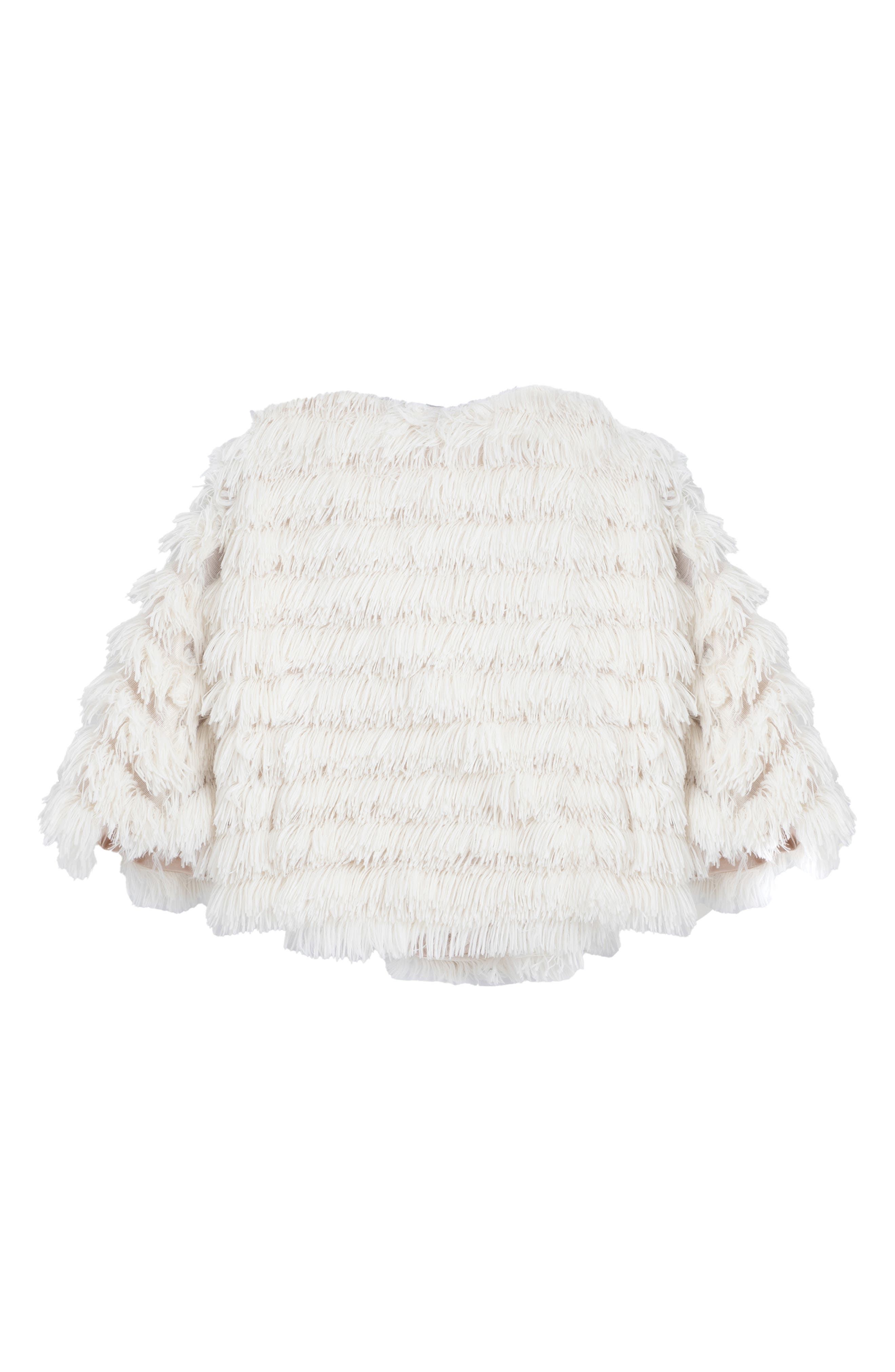 SAACHI Faux Fur Capelet | Nordstromrack