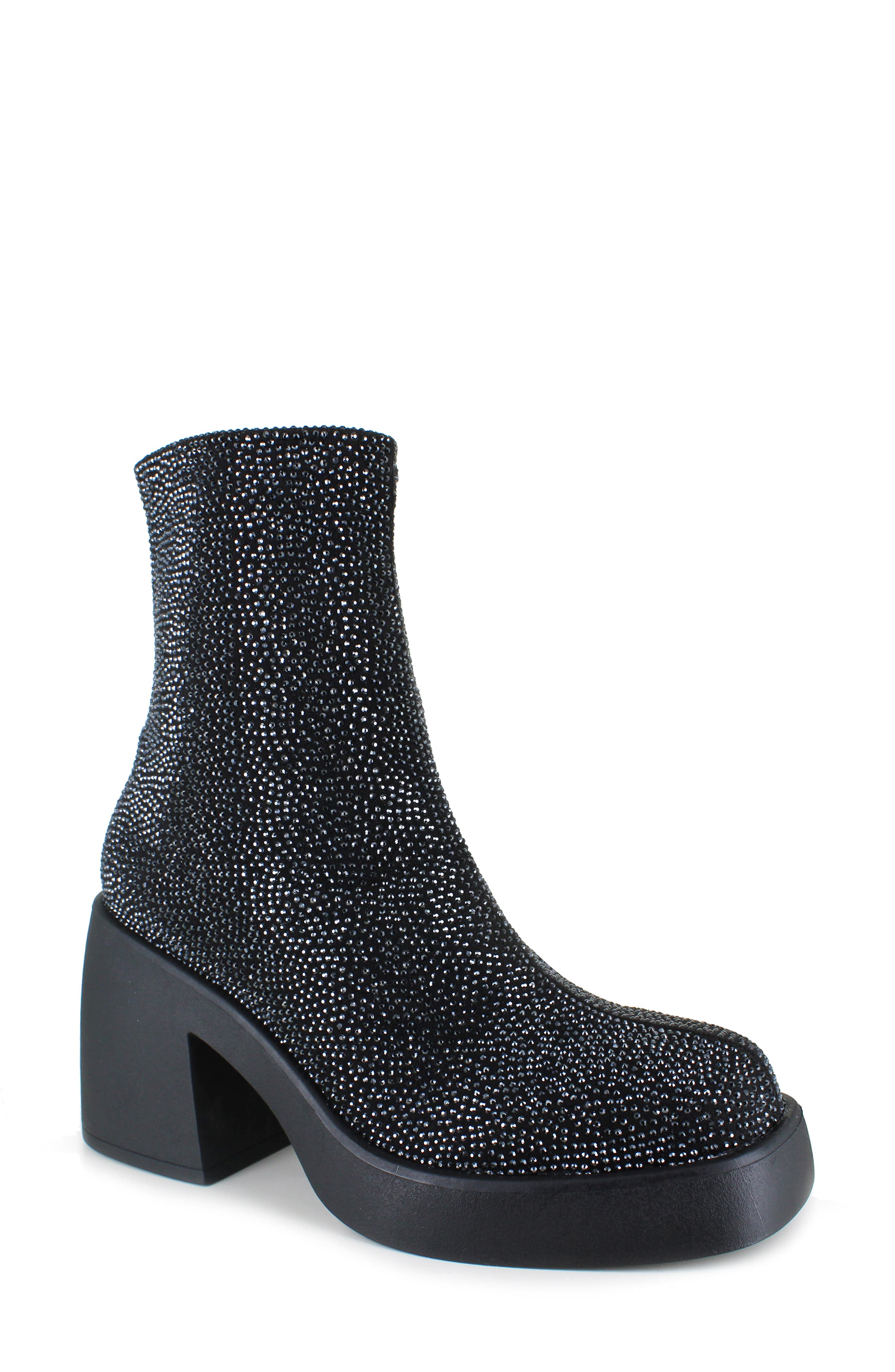 UNIONBAY Yael Rhinestone Platform Boot (Women) | Nordstromrack