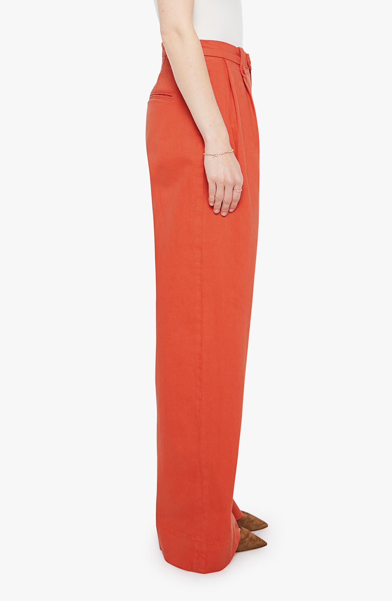 MOTHER The Under Wraps High Waist Wide Leg Pants | Nordstromrack