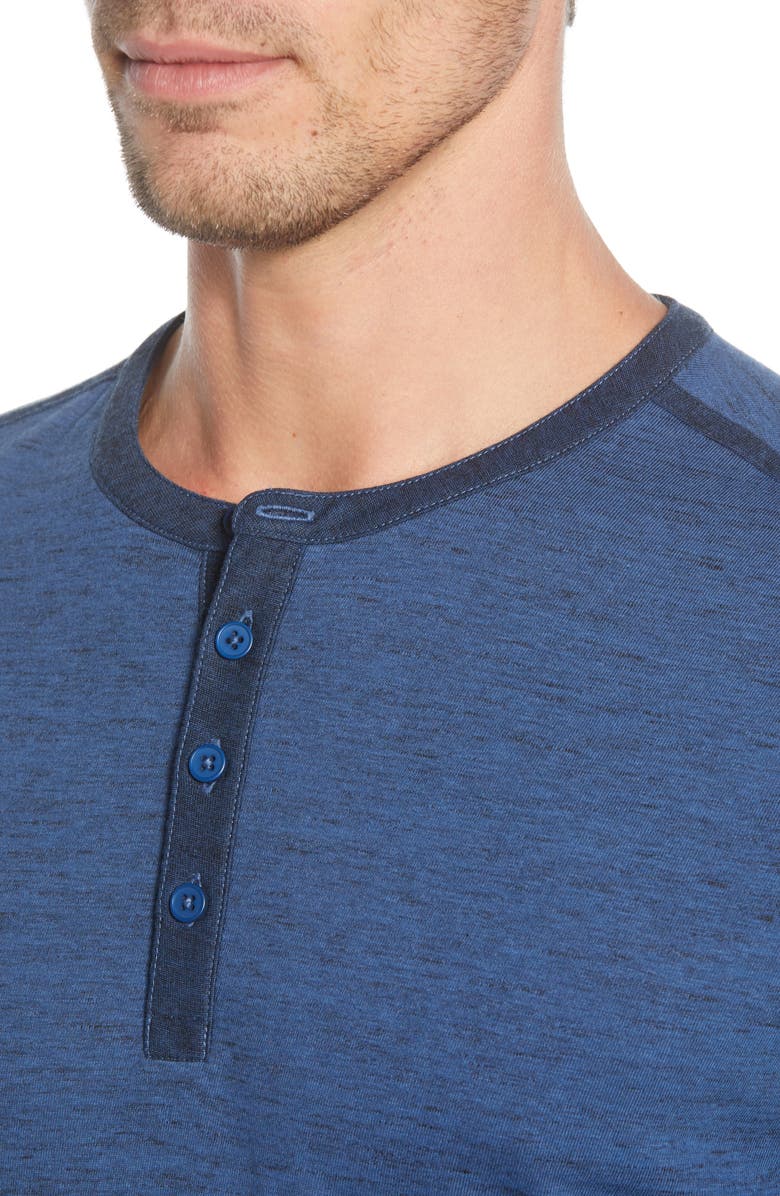 Robert Barakett Long Sleeve Slub Henley | Nordstromrack
