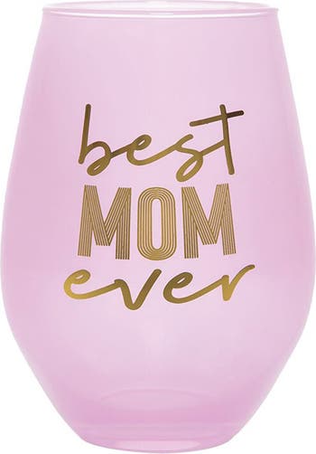 Slant Collections Best Mom Ever Jumbo Novelty Wine Glass | Nordstromrack