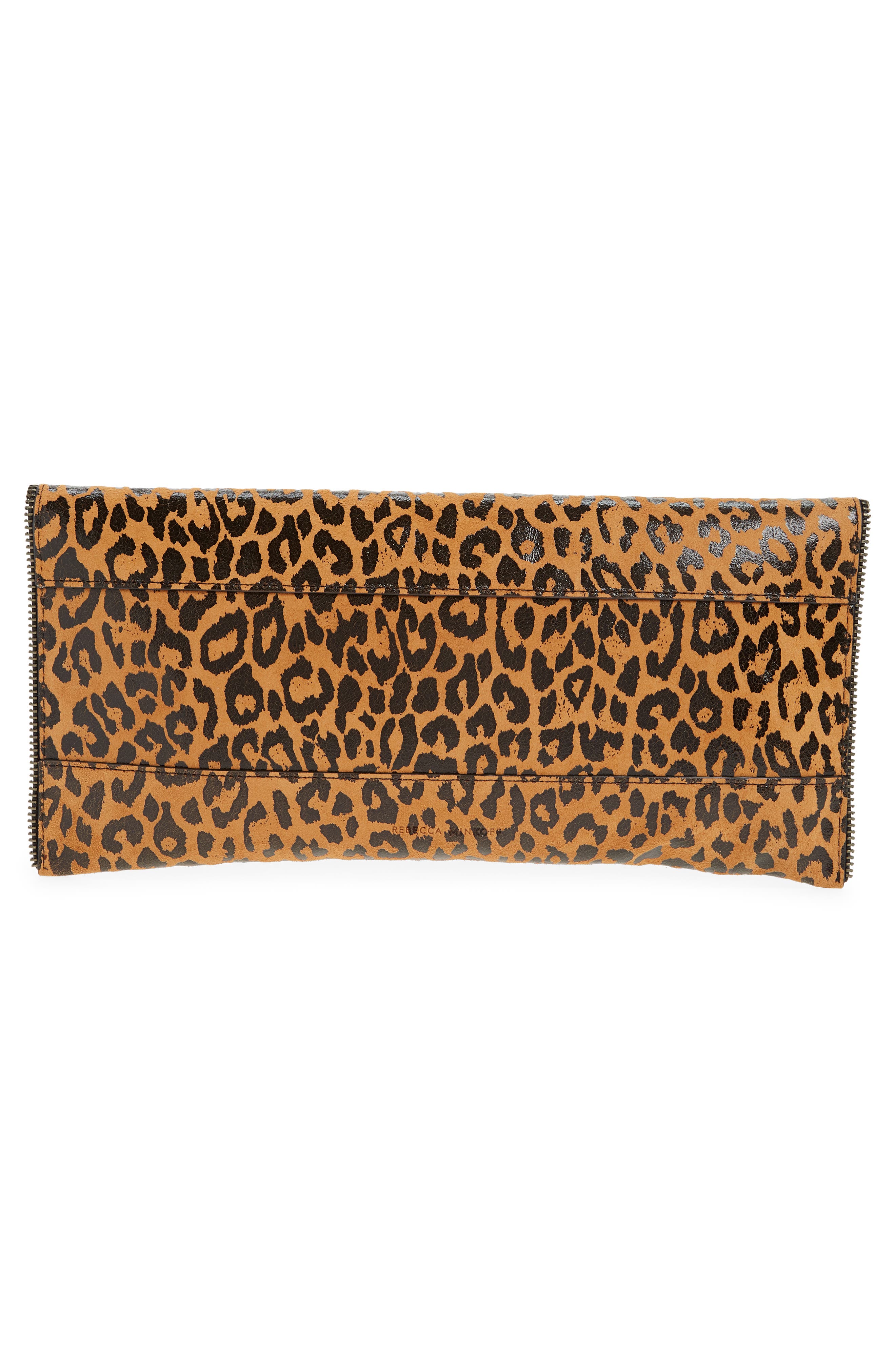 Rebecca Minkoff Leo Animal Print Envelope Clutch | Nordstromrack