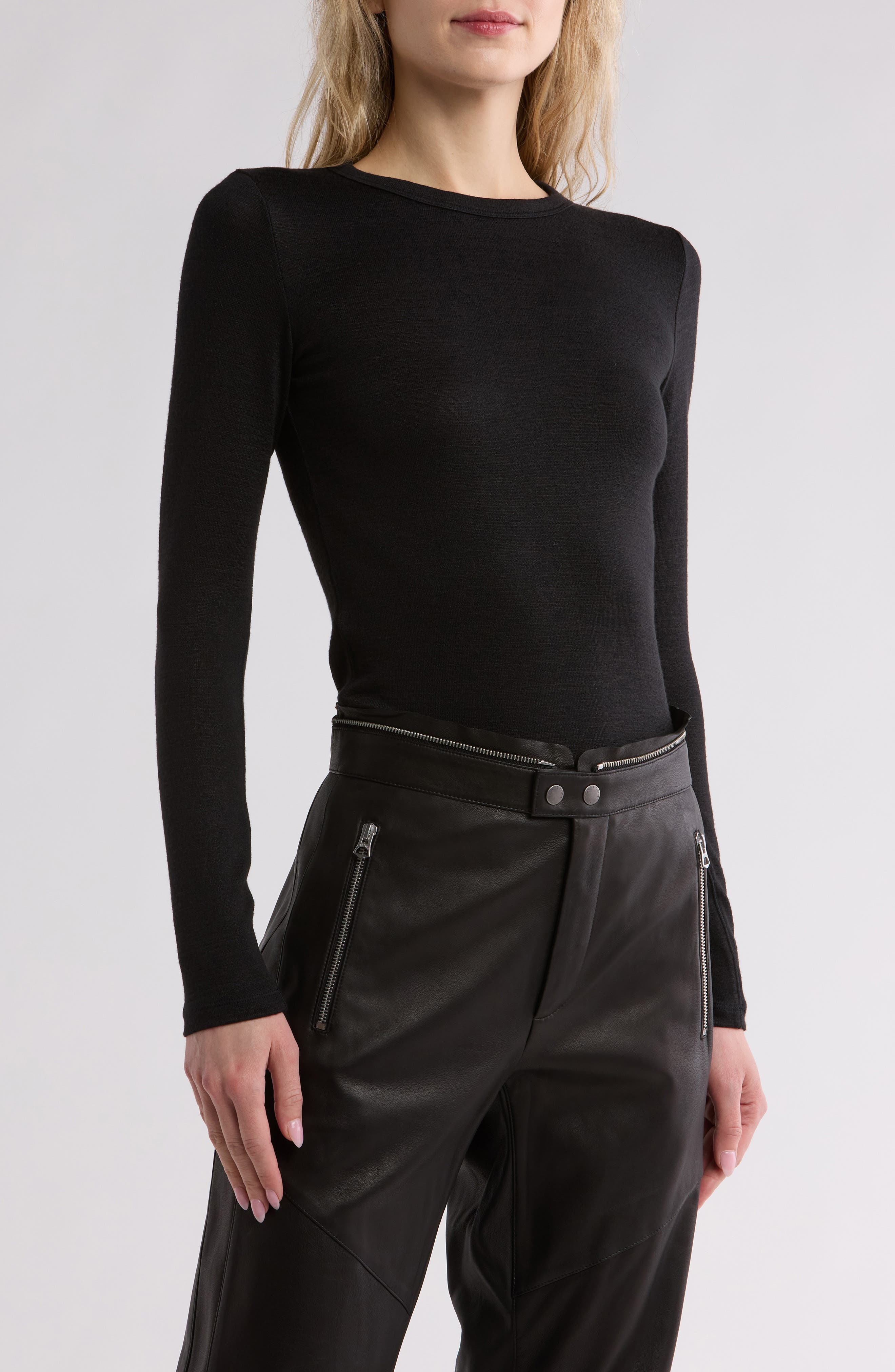rag & bone The Knit Long Sleeve T-Shirt | Nordstromrack