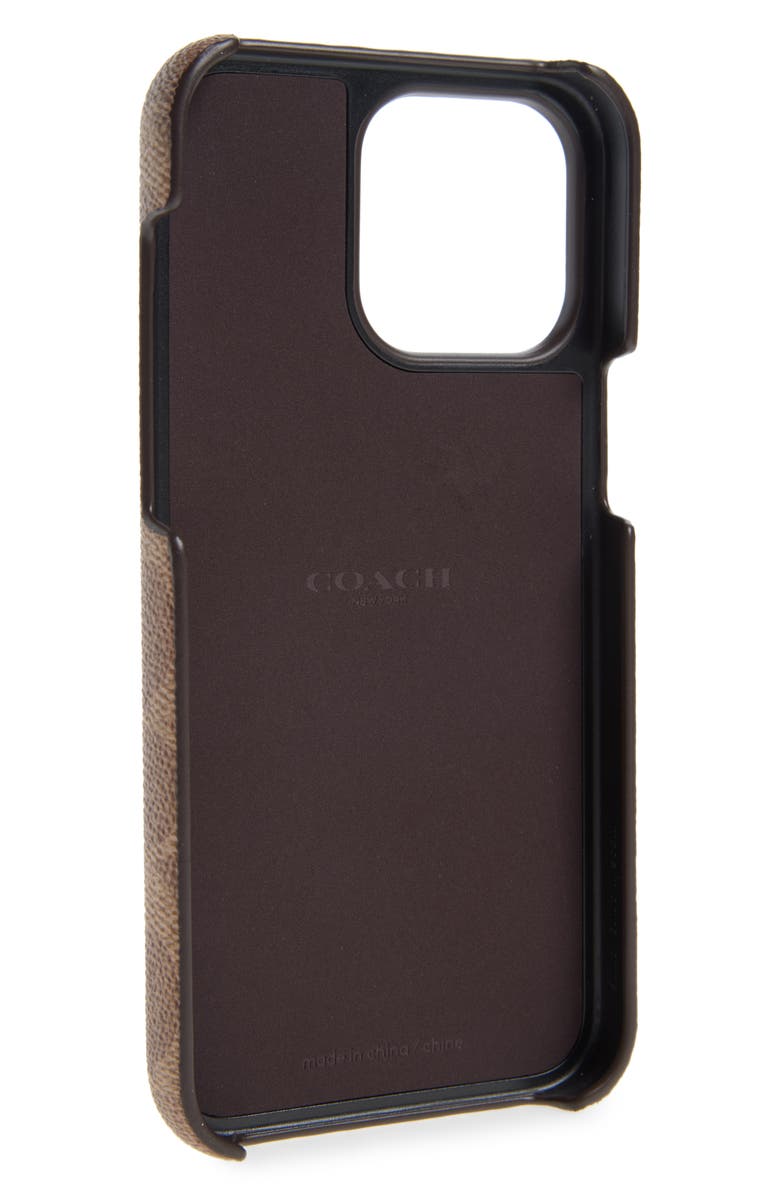 COACH iPhone Pro Max Signature Phone Case | Nordstromrack