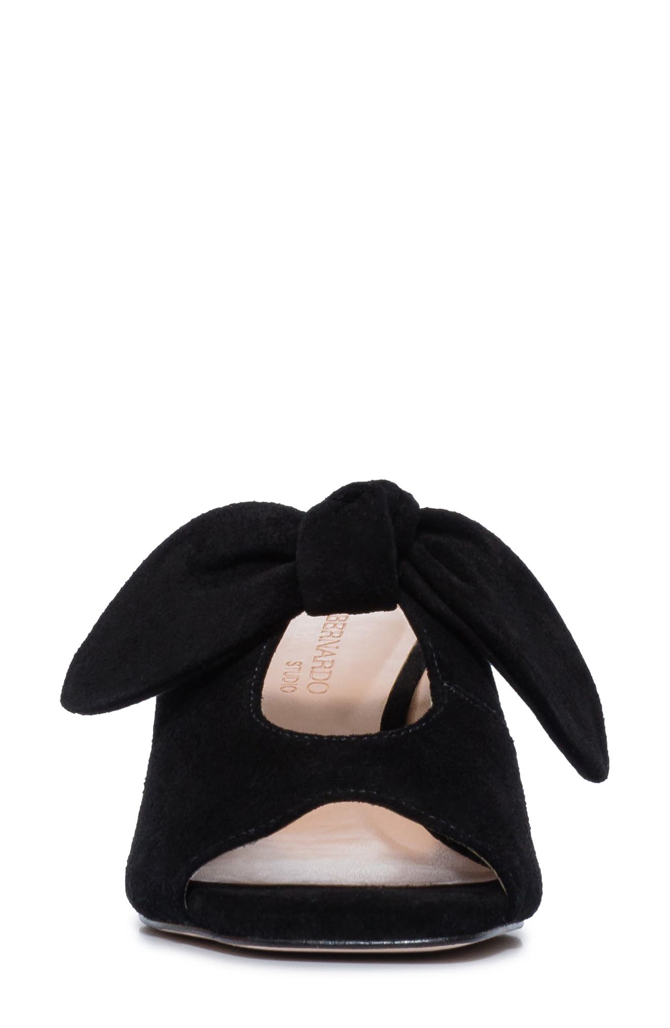 BERNARDO STUDIO Bow Vamp Block Heel Sandal (Women) | Nordstromrack