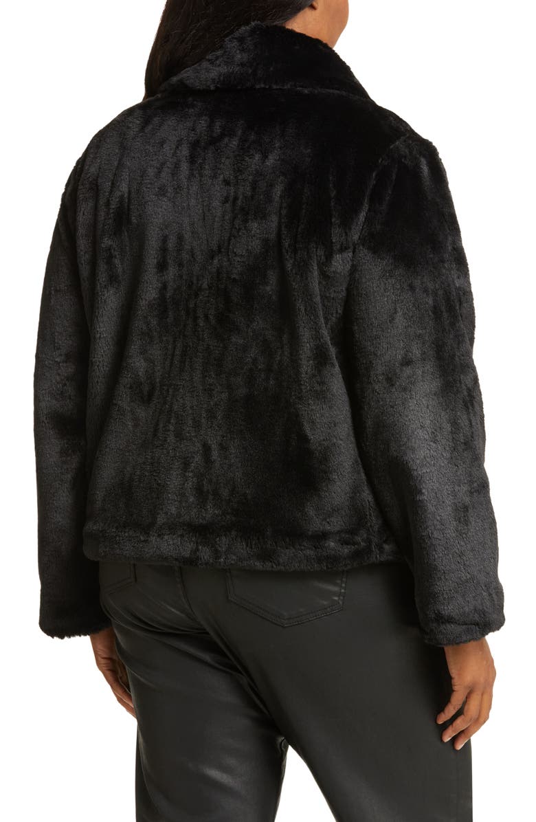 Sanctuary Going Out Faux Fur Jacket | Nordstromrack