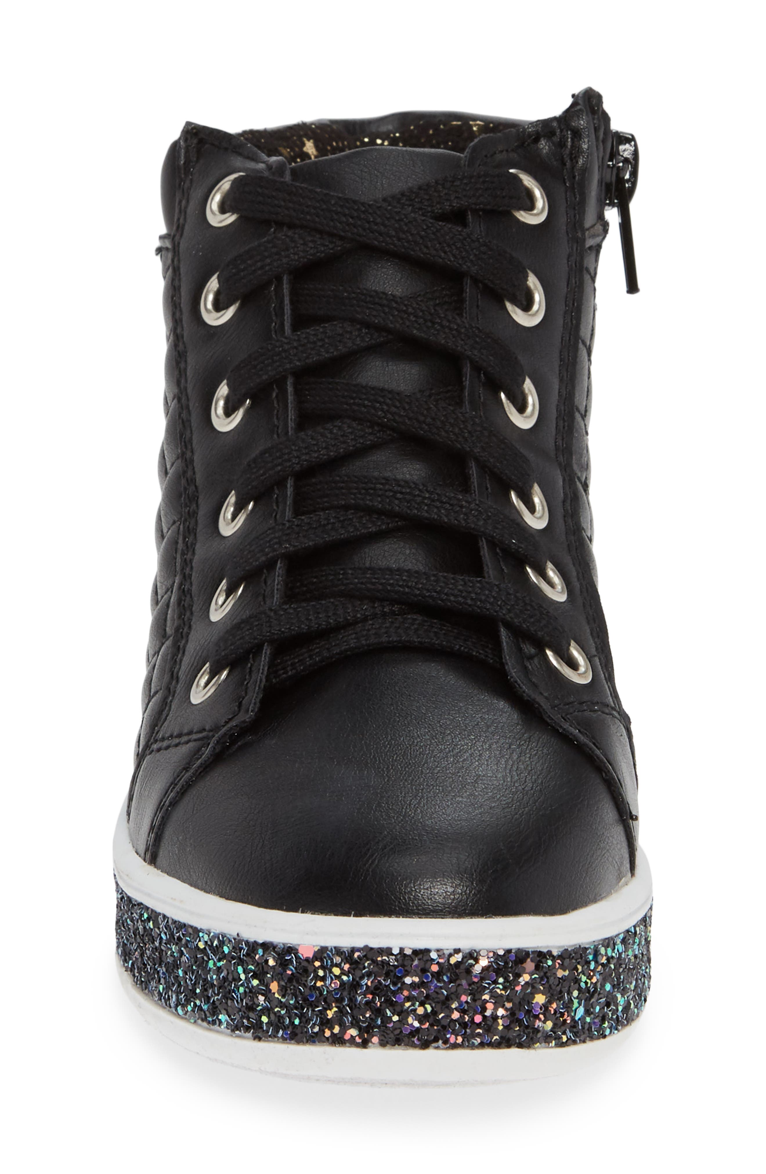 Steve Madden Glittery High Top Sneaker | Nordstromrack