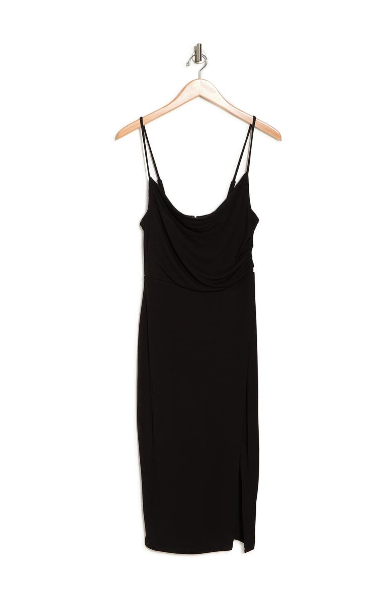 Laundry by Shelli Segal Cowl Neck Ribbed Knit Slip Dress | Nordstromrack