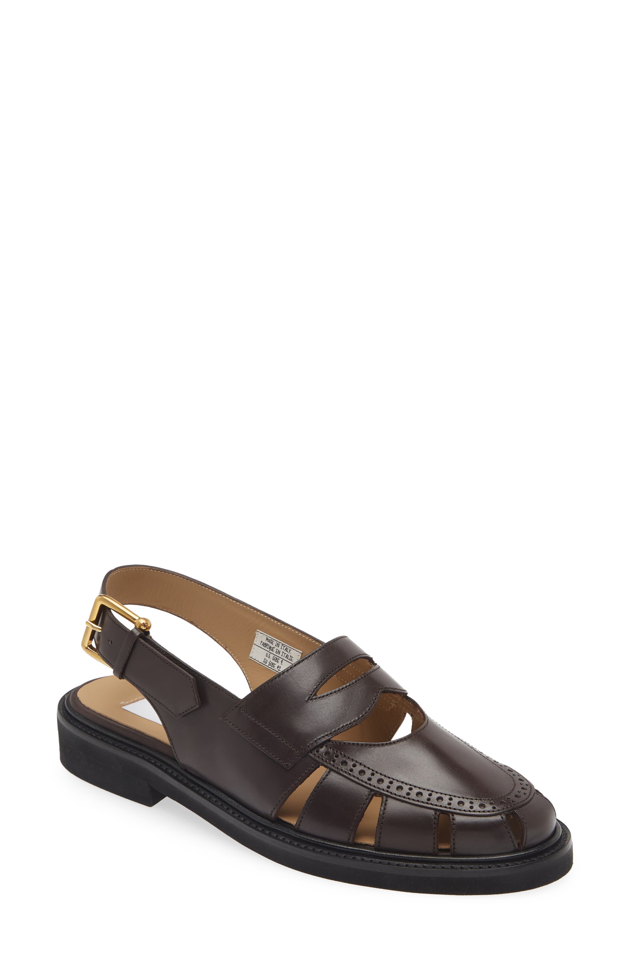 Thom Browne Penny Loafer Slingback Sandal (Men) | Nordstrom