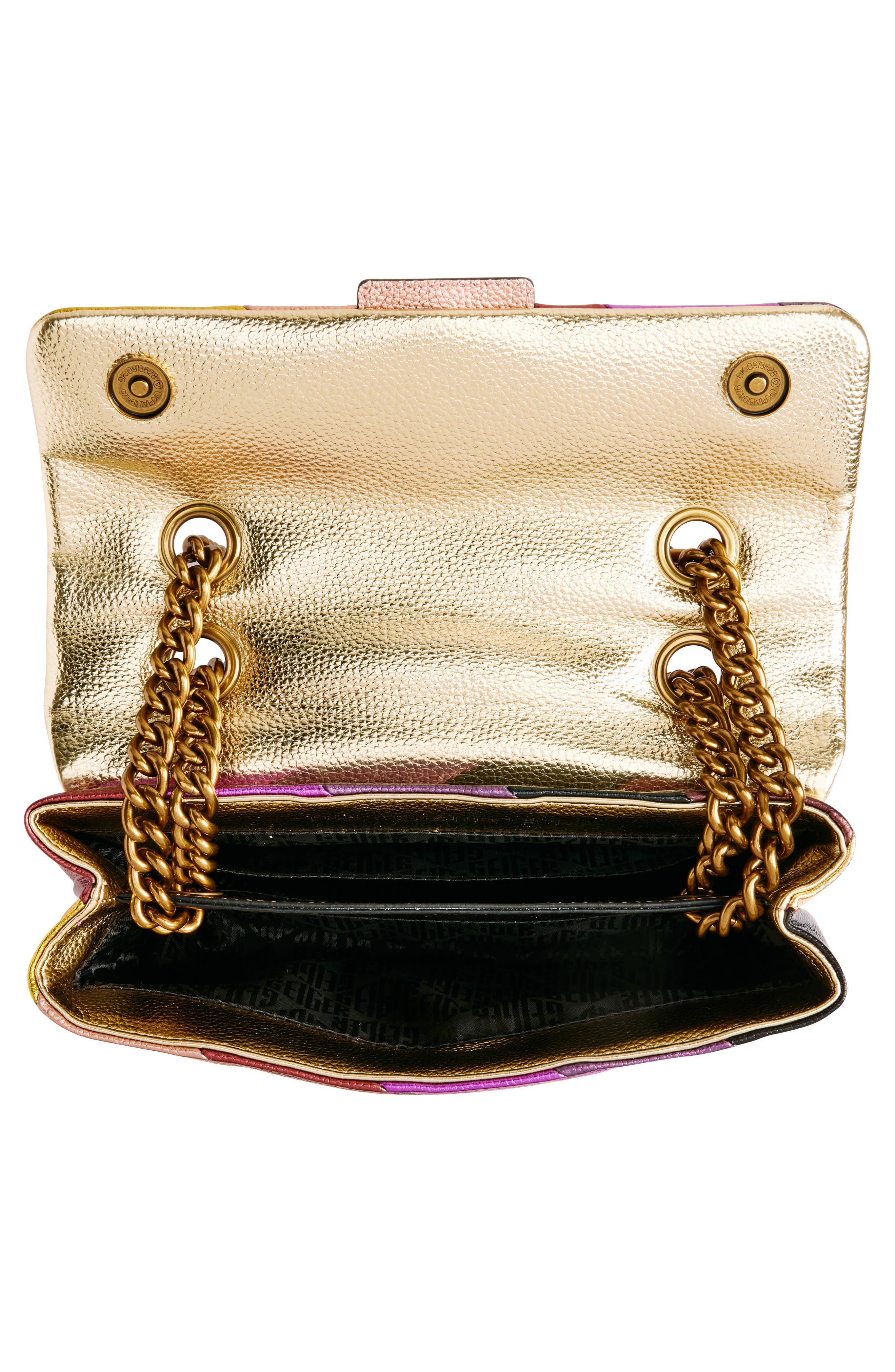 Kurt Geiger London Kensington Patchwork Leather Shoulder Bag ...