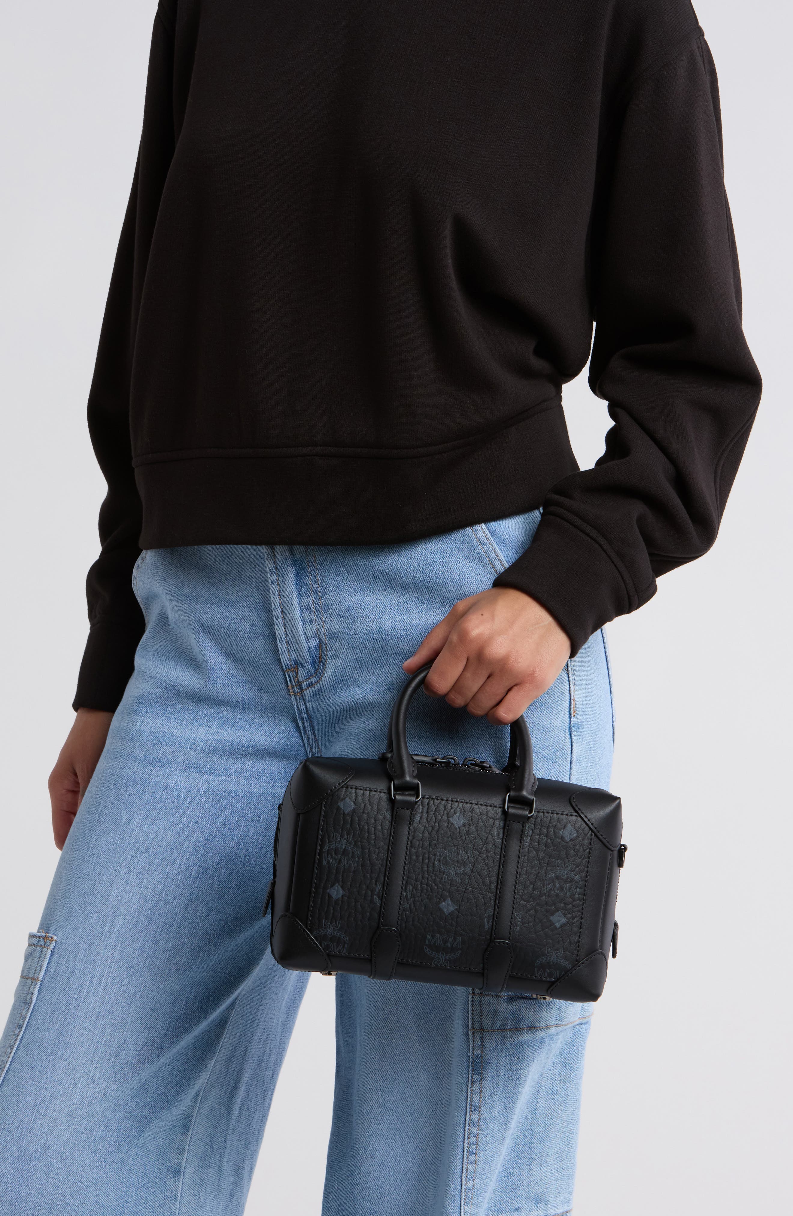 MCM Klassik VI Small Convertible Top-Handle Bag | Nordstromrack