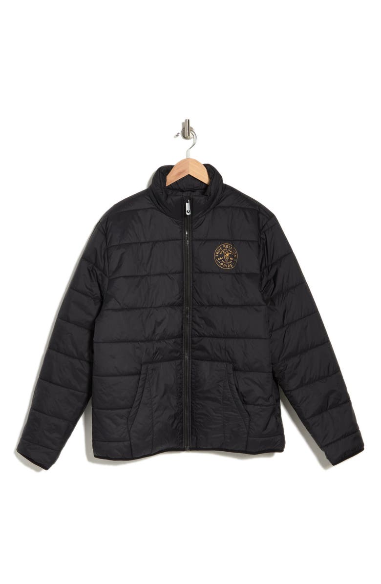 True Religion Brand Jeans Logo Puffer Jacket | Nordstromrack