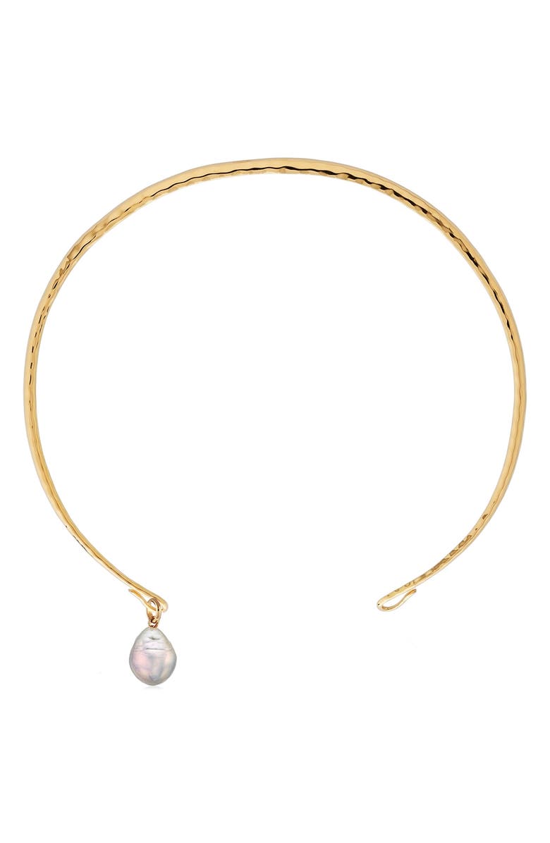 Monica Vinader Hammered Torque Necklace | Nordstrom