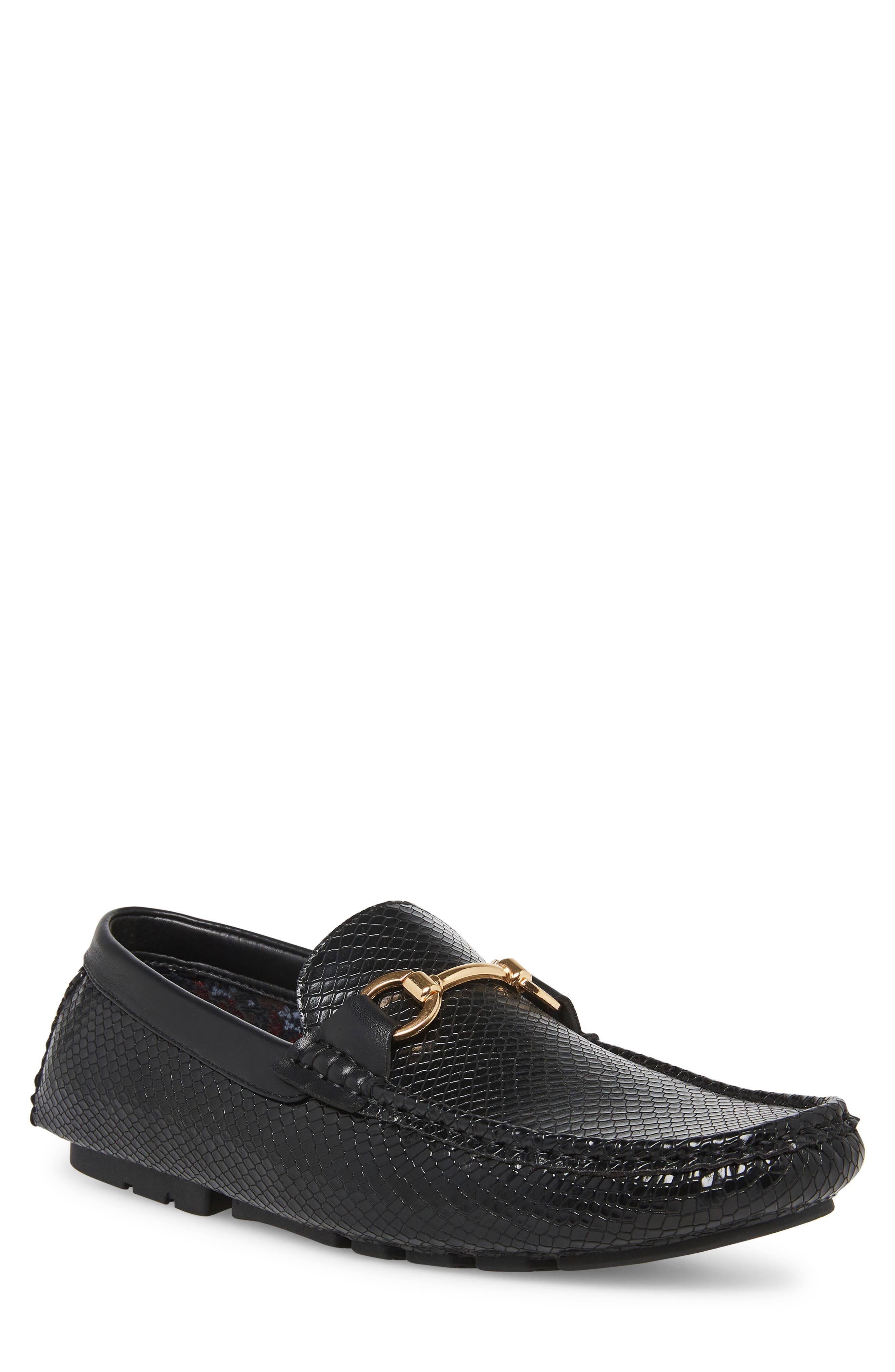 MADDEN Duppln Snake Embossed Driver (Men) | Nordstromrack