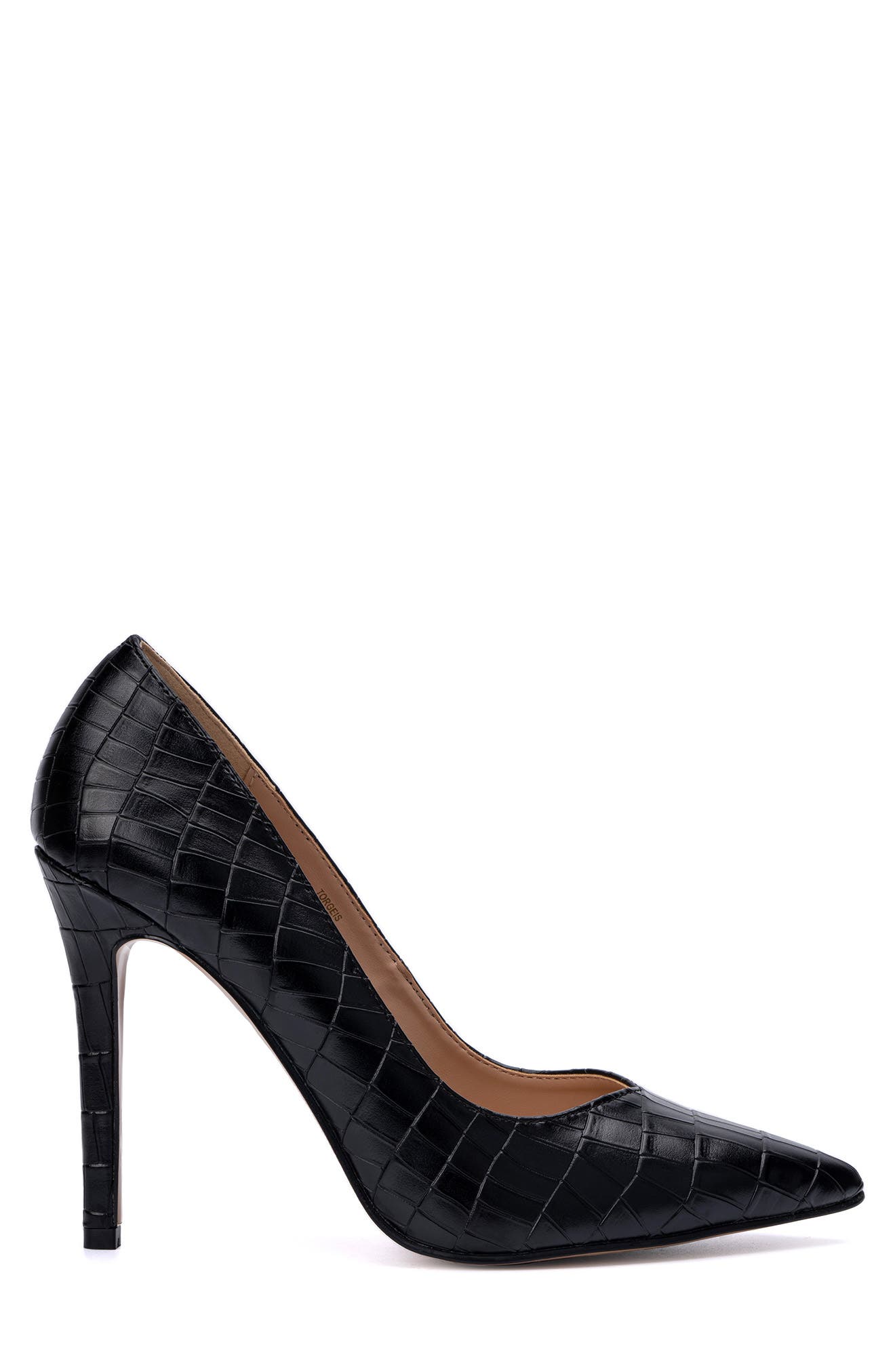 TORGEIS Daisy Croc Embossed Pump (Women) | Nordstromrack