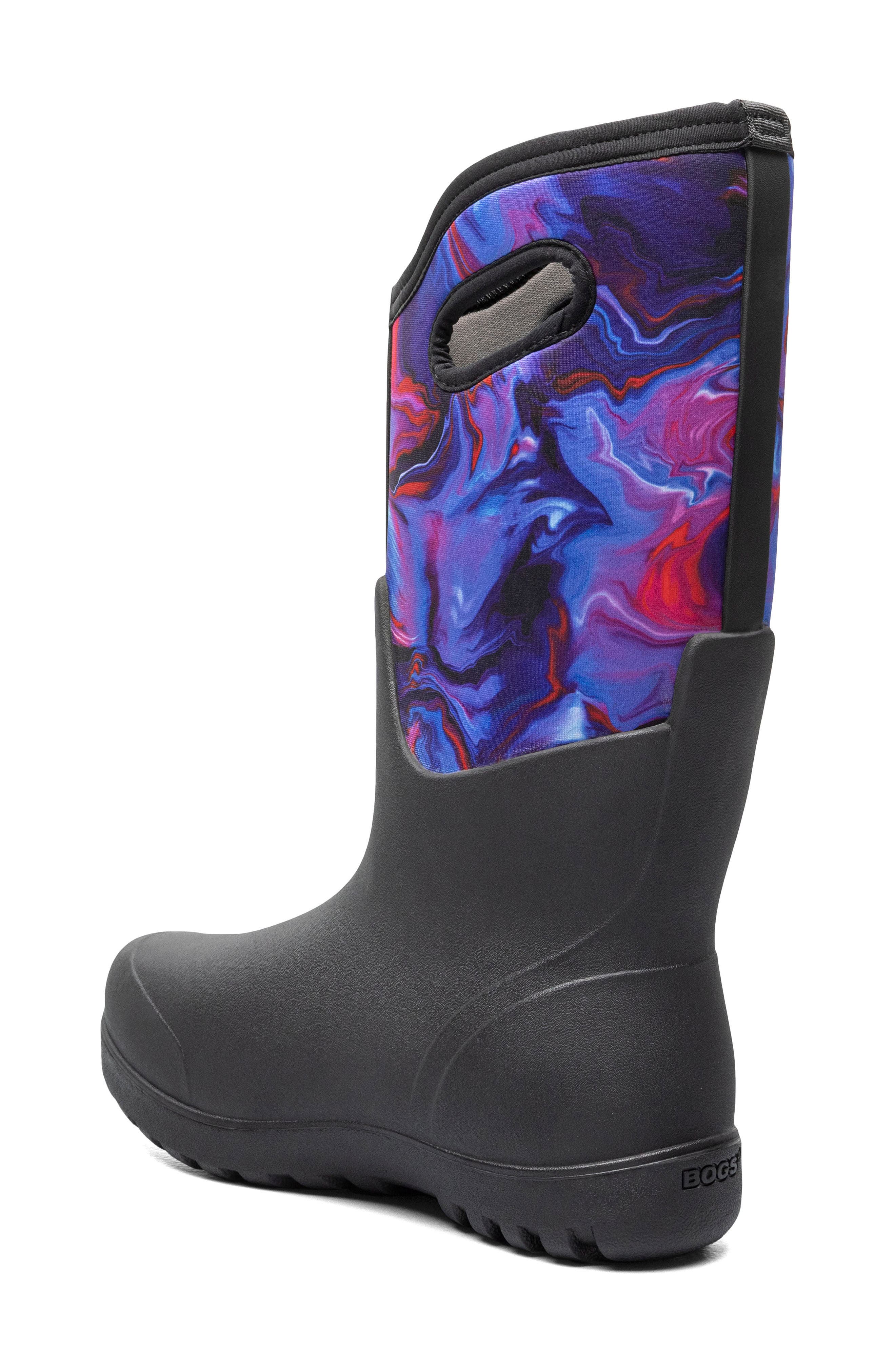 Bogs Neo Classic Oil Twist Waterproof Rain Boot (Women) | Nordstromrack