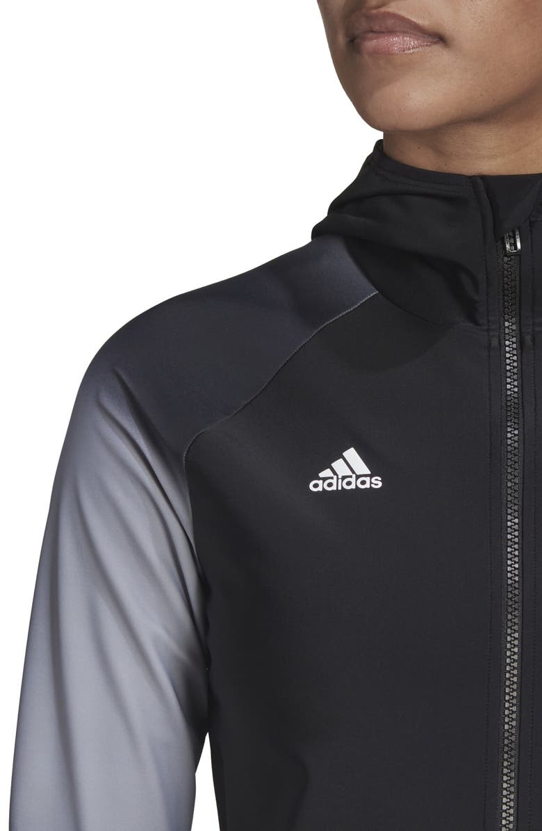 adidas Long Sleeve Zip-up Swim Cover-Up | Nordstromrack