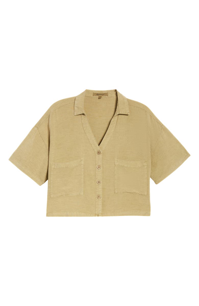 Rip Curl Crop Button-Up Shirt | Nordstromrack