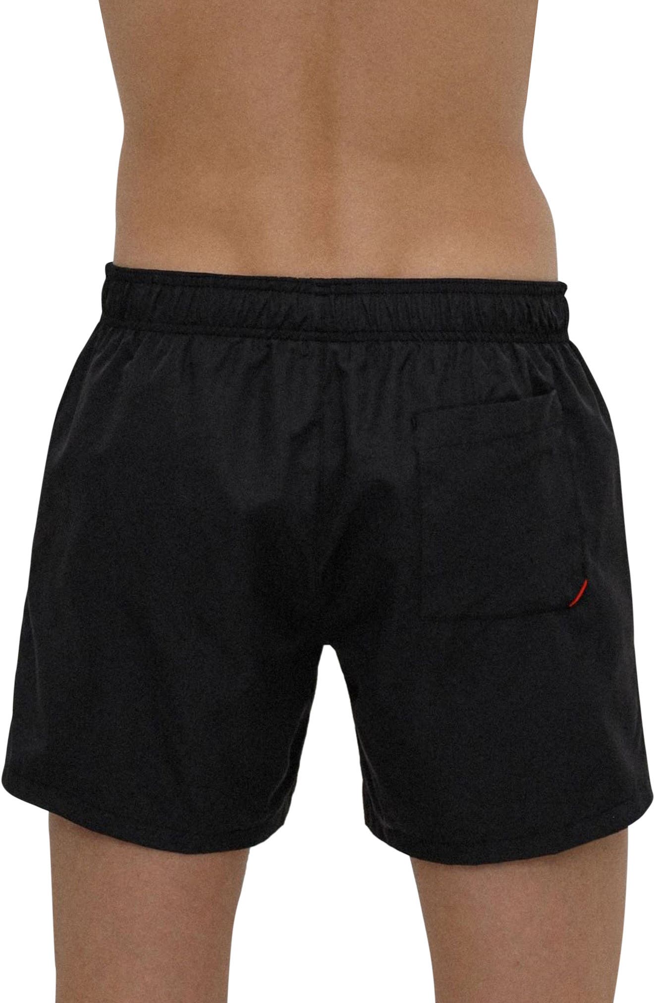 BOSS Abas Recycled Polyester Logo Swim Trunks | Nordstromrack