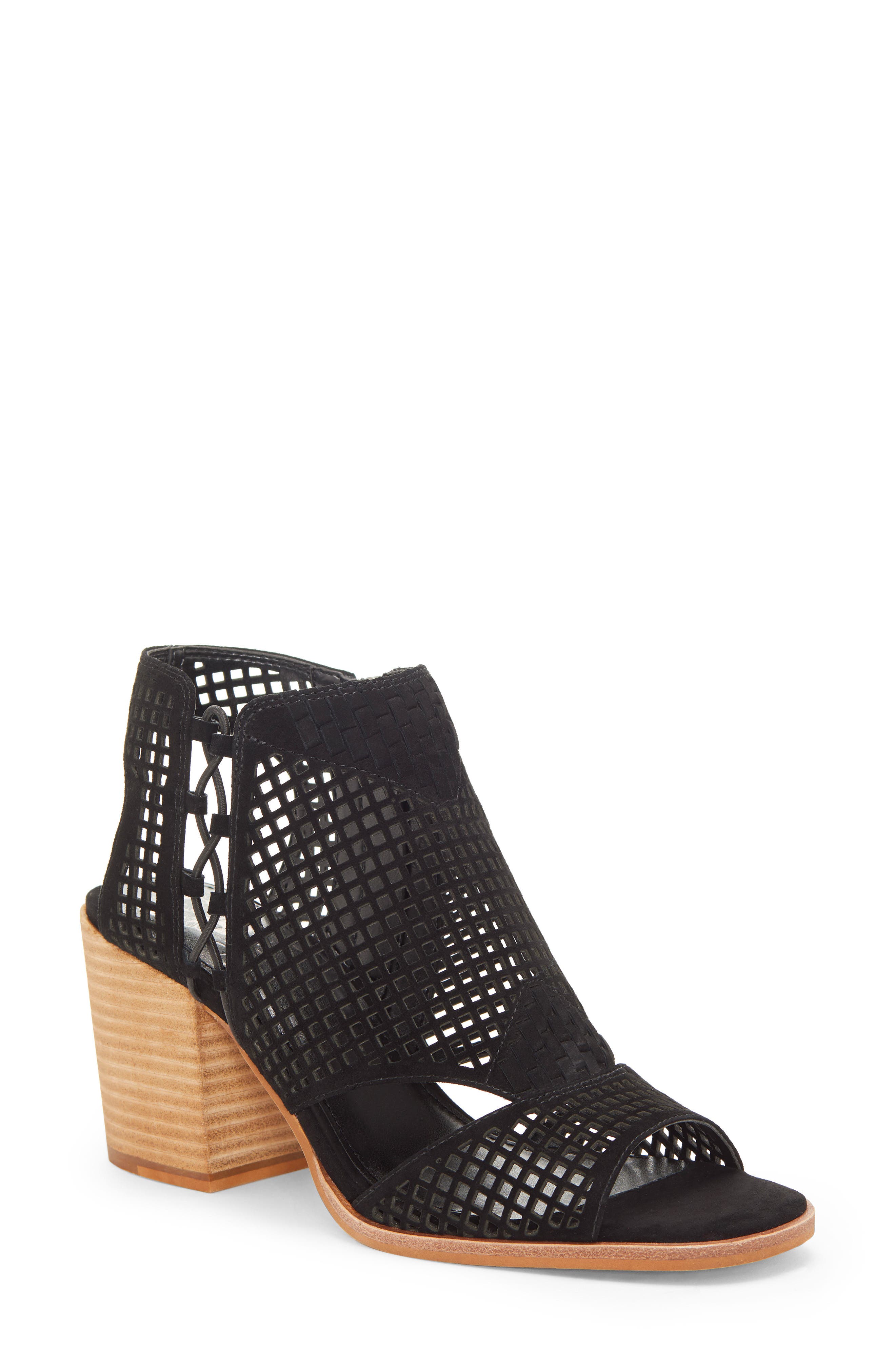 Vince Camuto Kampbell Open Toe Mesh Bootie (Women) | Nordstromrack