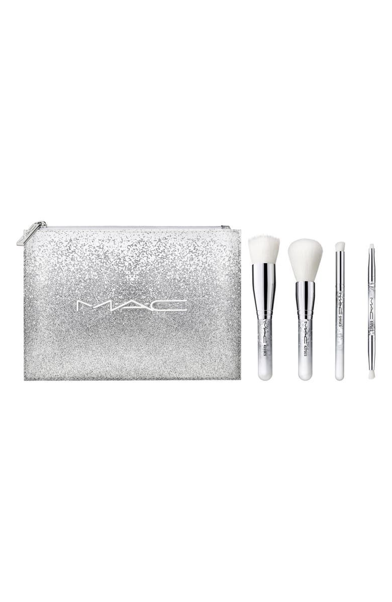 MAC Cosmetics Brush of Snow Essential Mini Makeup Brush Set | Nordstrom