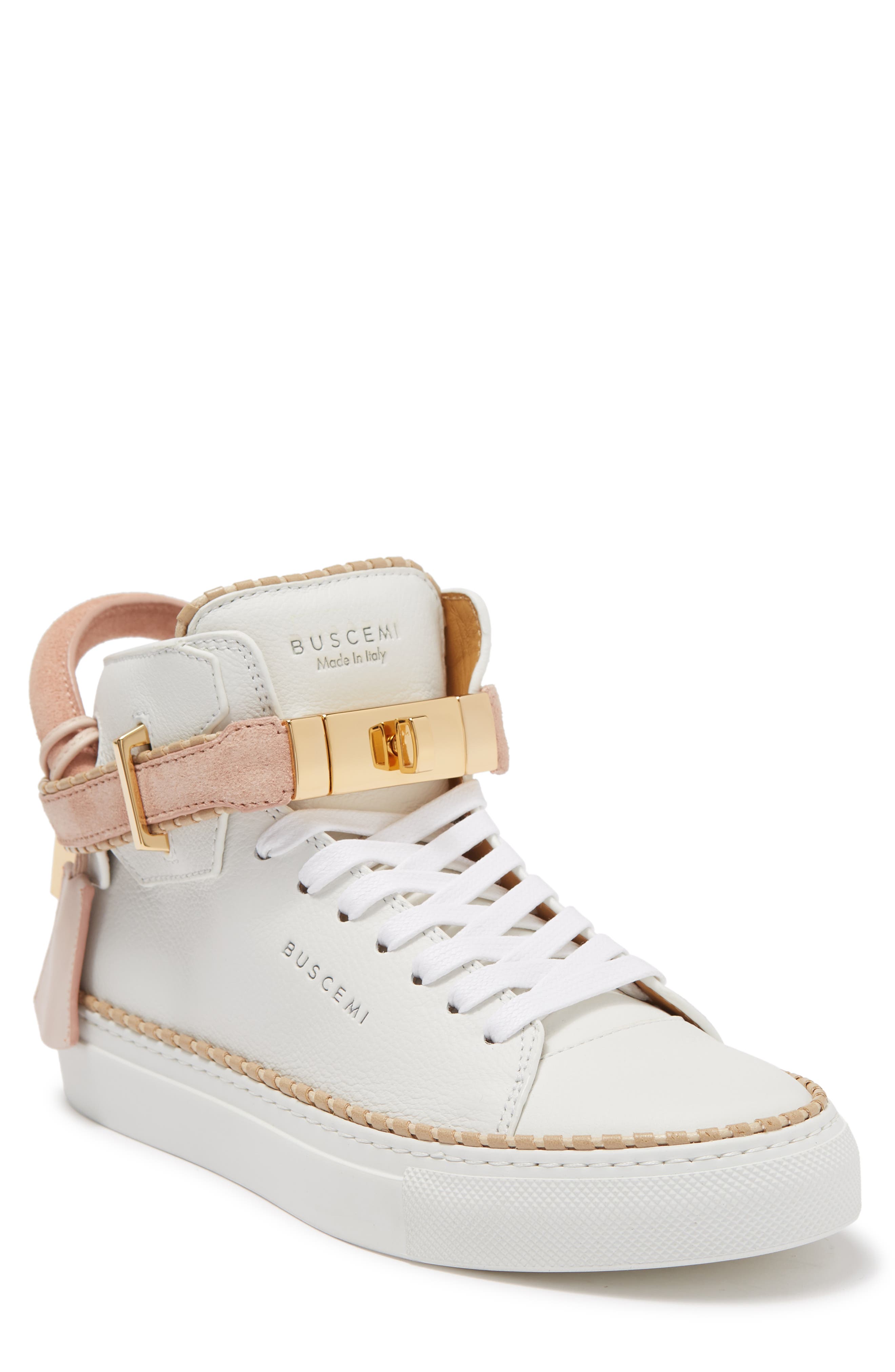 Buscemi Harness High Top Leather Sneaker | Nordstromrack