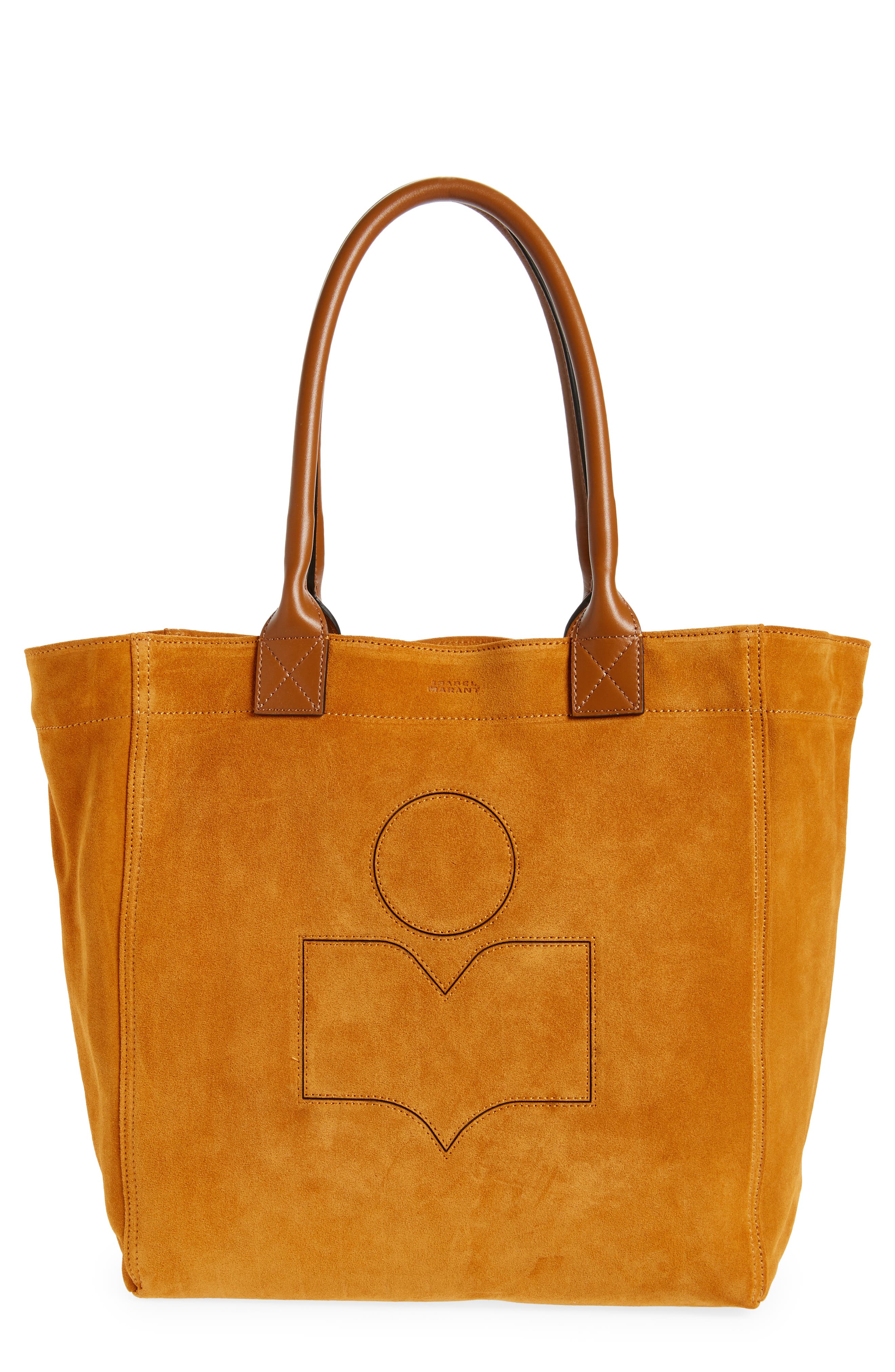 Isabel Marant Small Yenky Logo Suede Tote | Nordstromrack
