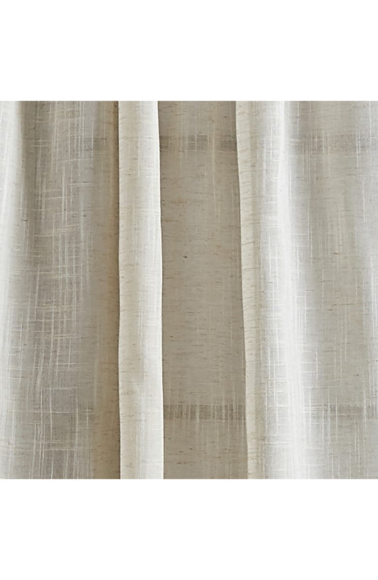 DKNY Set of 2 Classic Sheer Jute Tab Curtain Panels | Nordstrom